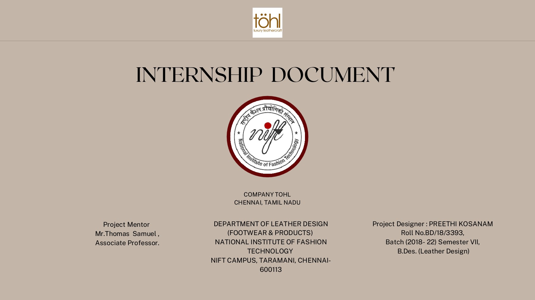 Internship Documentation - Preethi Kumar - Page 1 | Flip PDF Online ...