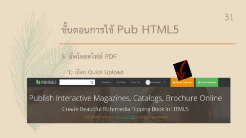 สร้างสื่อ Interactive e-Book ด้วย pubHTML5 - nutthapat.k - หน้าหนังสือ 31 | พลิก PDF ออนไลน์ ...