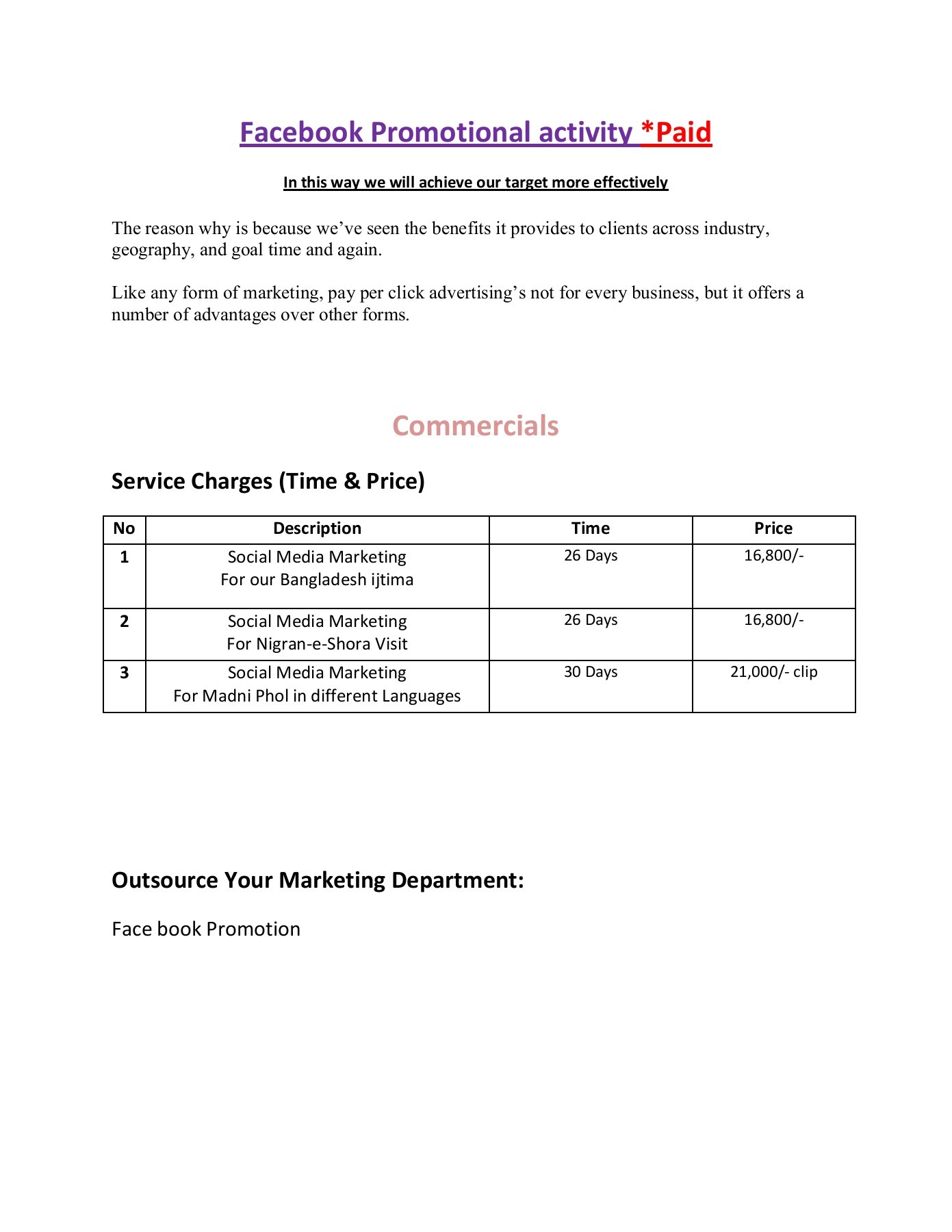 Facebook Promotional activity - shahidattari - Page 1 - 3 | Flip PDF ...