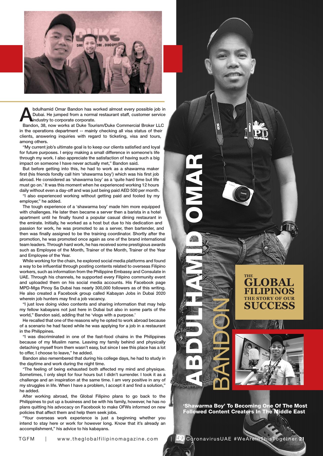 The Global Filipino Magazine - Vol. 1 - Issue 2 - filipinoinstitute ...