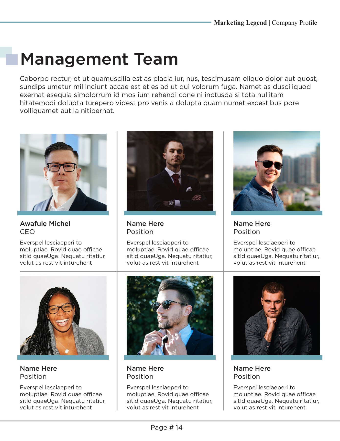 Company Profile Template Project - Mahbub Alam Ovi - Page 14 | Flip PDF ...