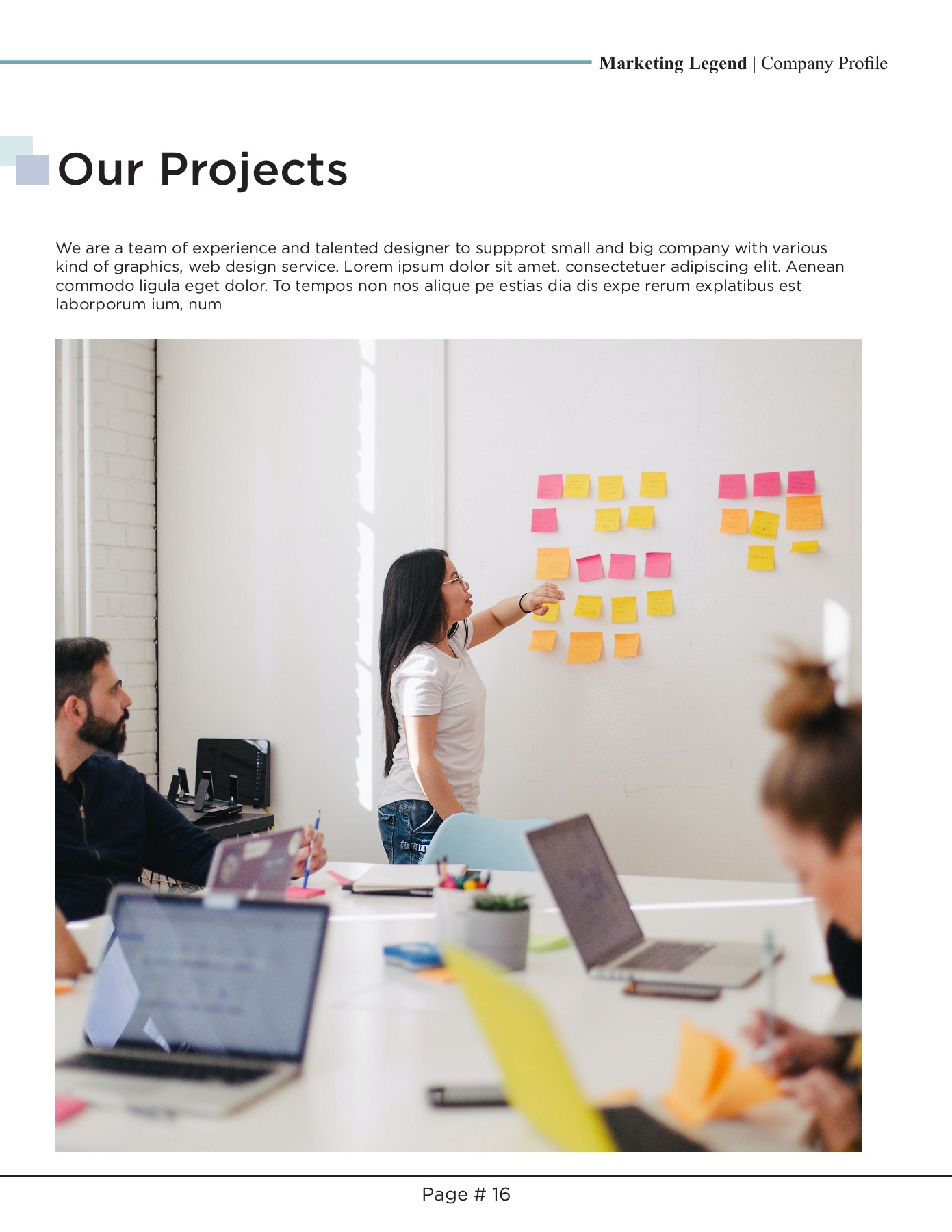 Company Profile Template Project - Mahbub Alam Ovi - Page 16 | Flip PDF ...