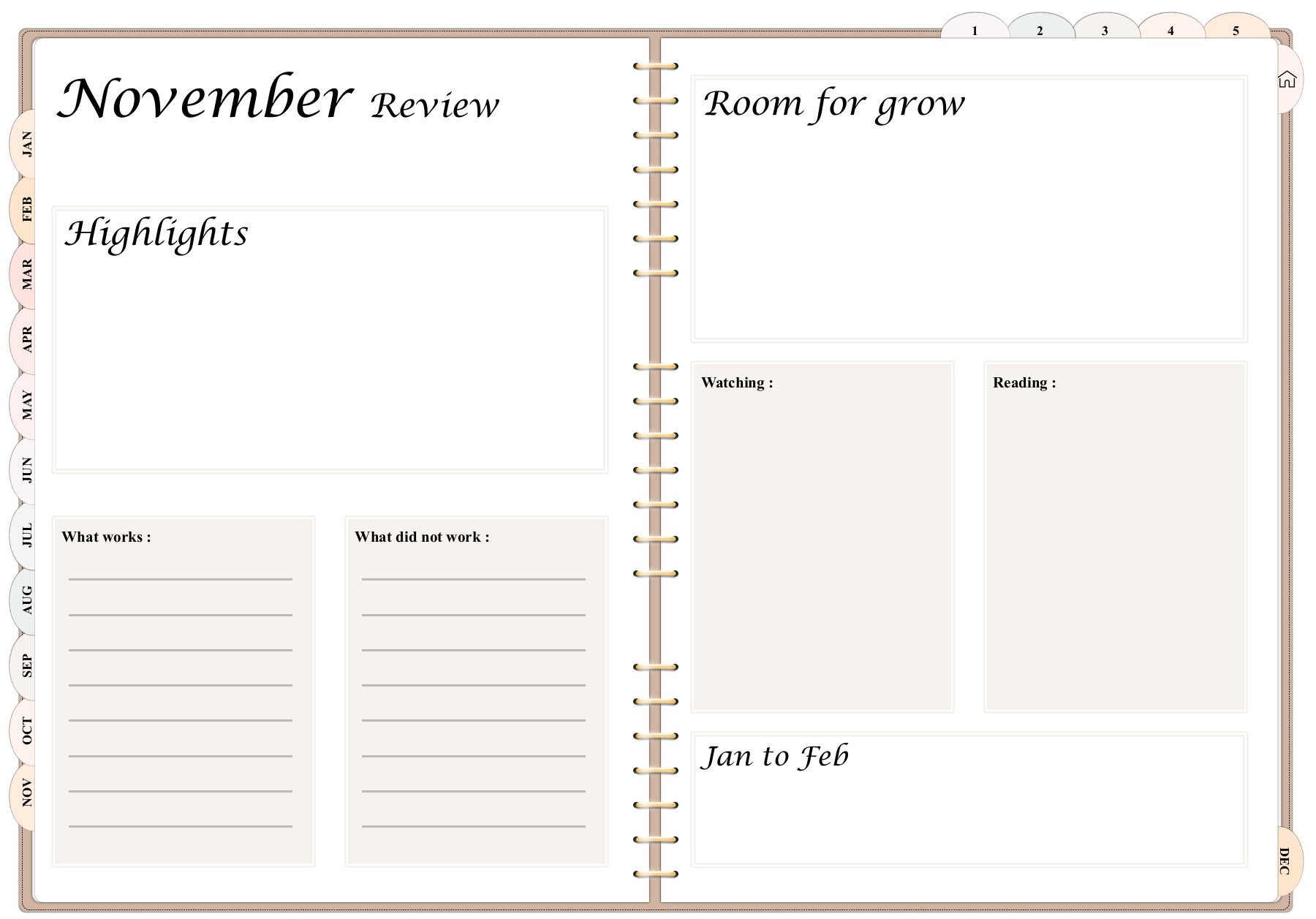 Digital Daily Planner - Hyperlink Planner - Mahbub Alam Ovi - Page 36 ...