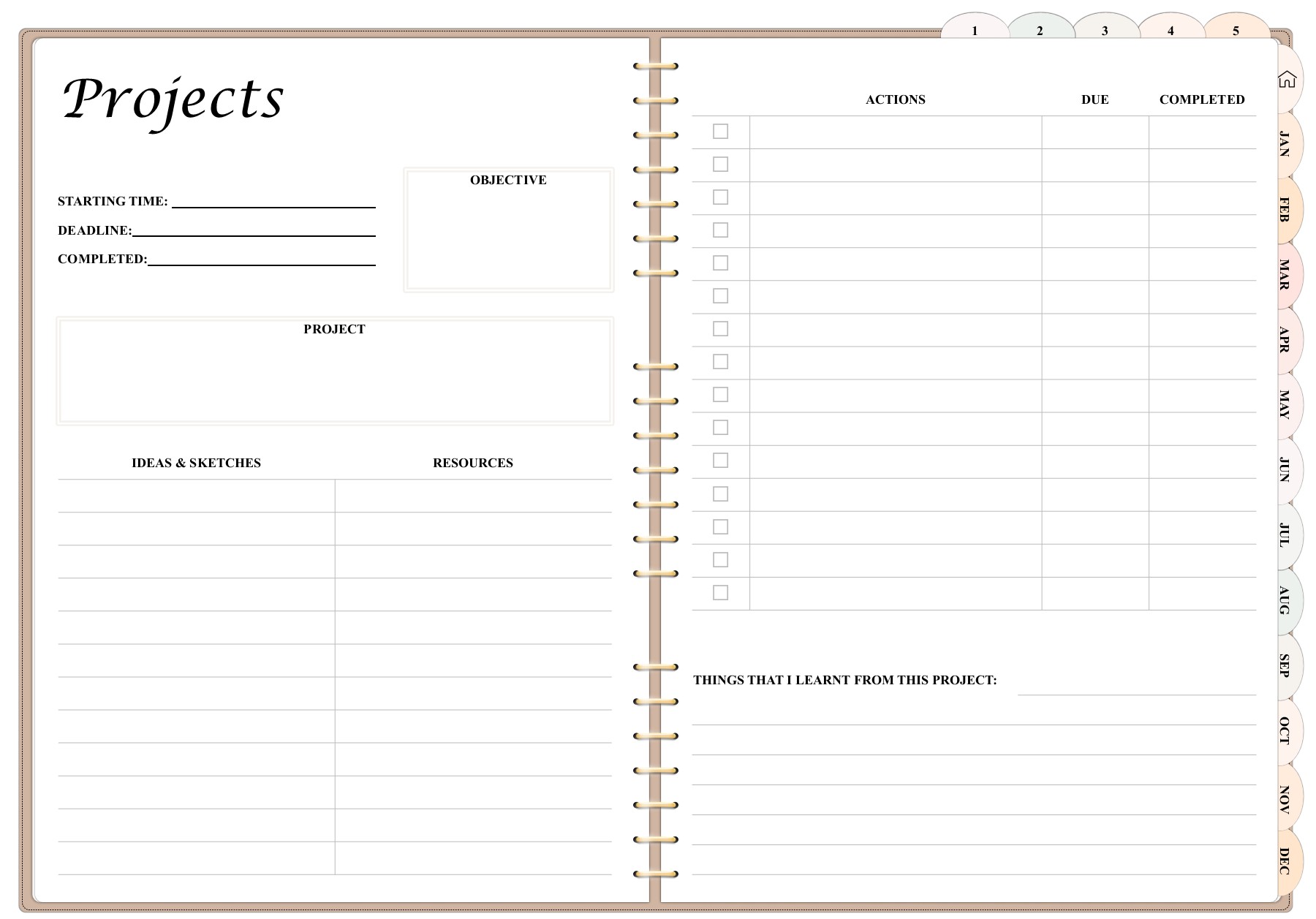 Digital Daily Planner - Hyperlink Planner - Mahbub Alam Ovi - Page 73 ...