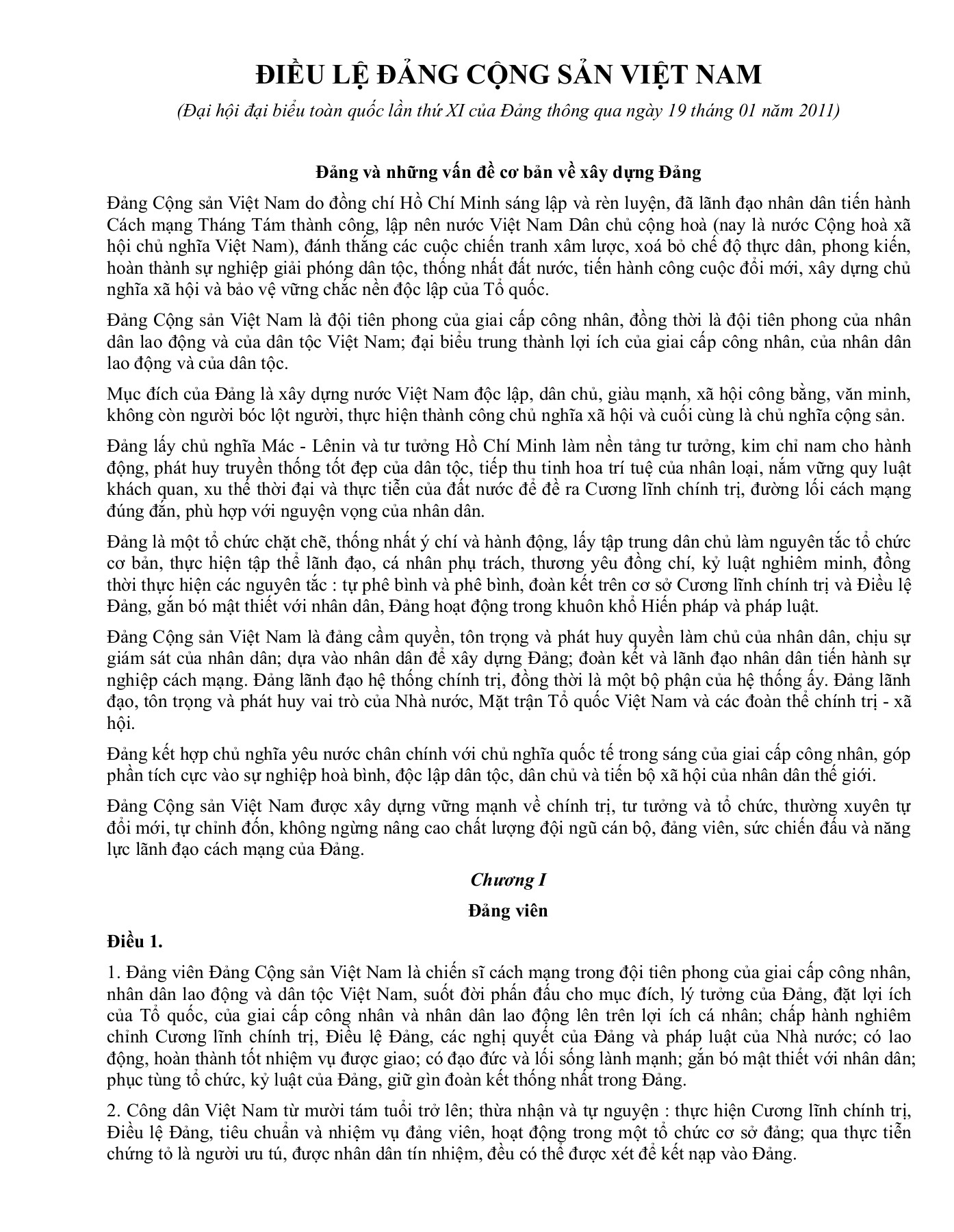 nhasachmienphi-dieu-le-dang-cong-san-viet-nam - Thư viện Trường Tiểu ...