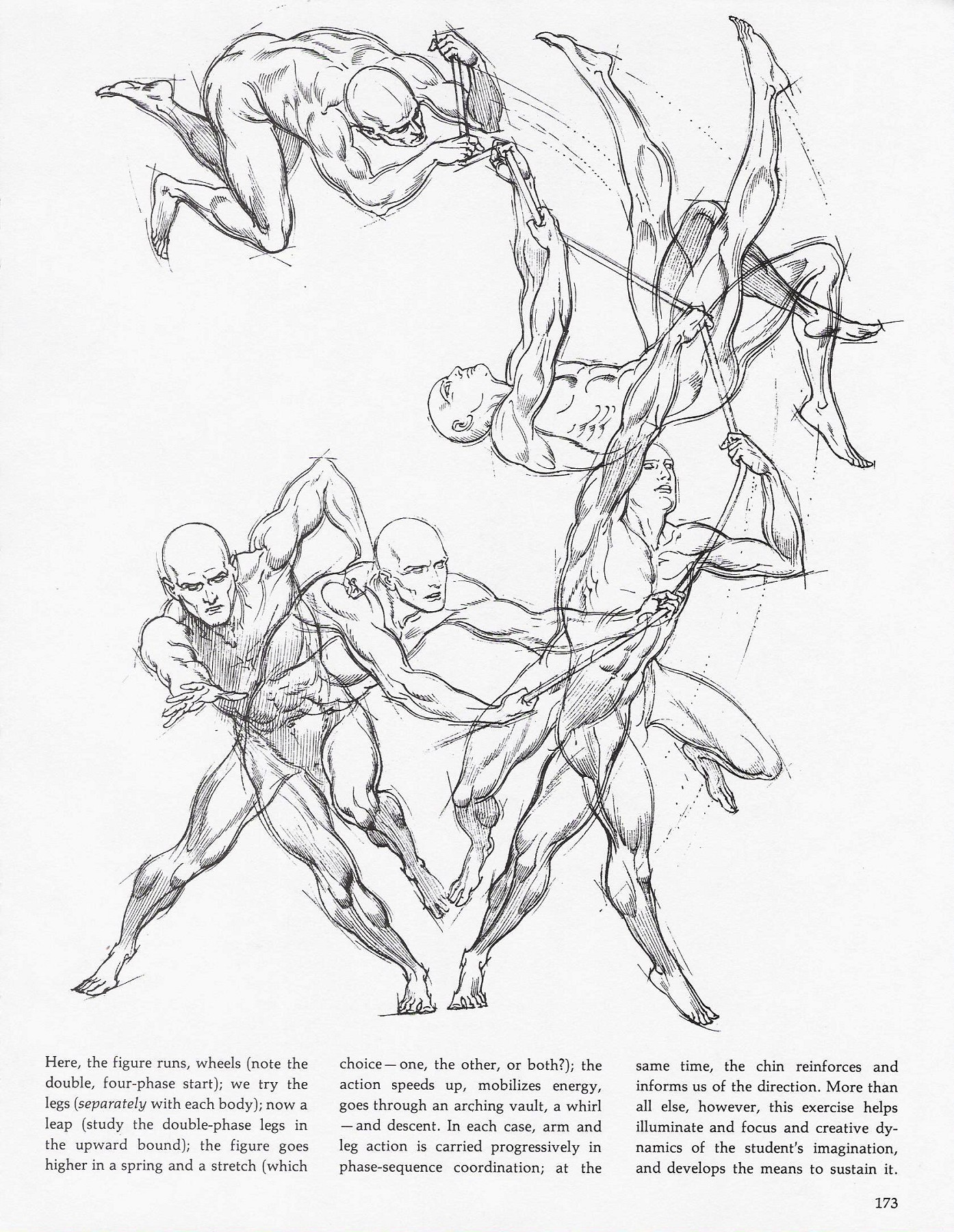 Burne Hogarth - Dynamic Figure Drawing - fettahh.er - Page 174 | Flip ...
