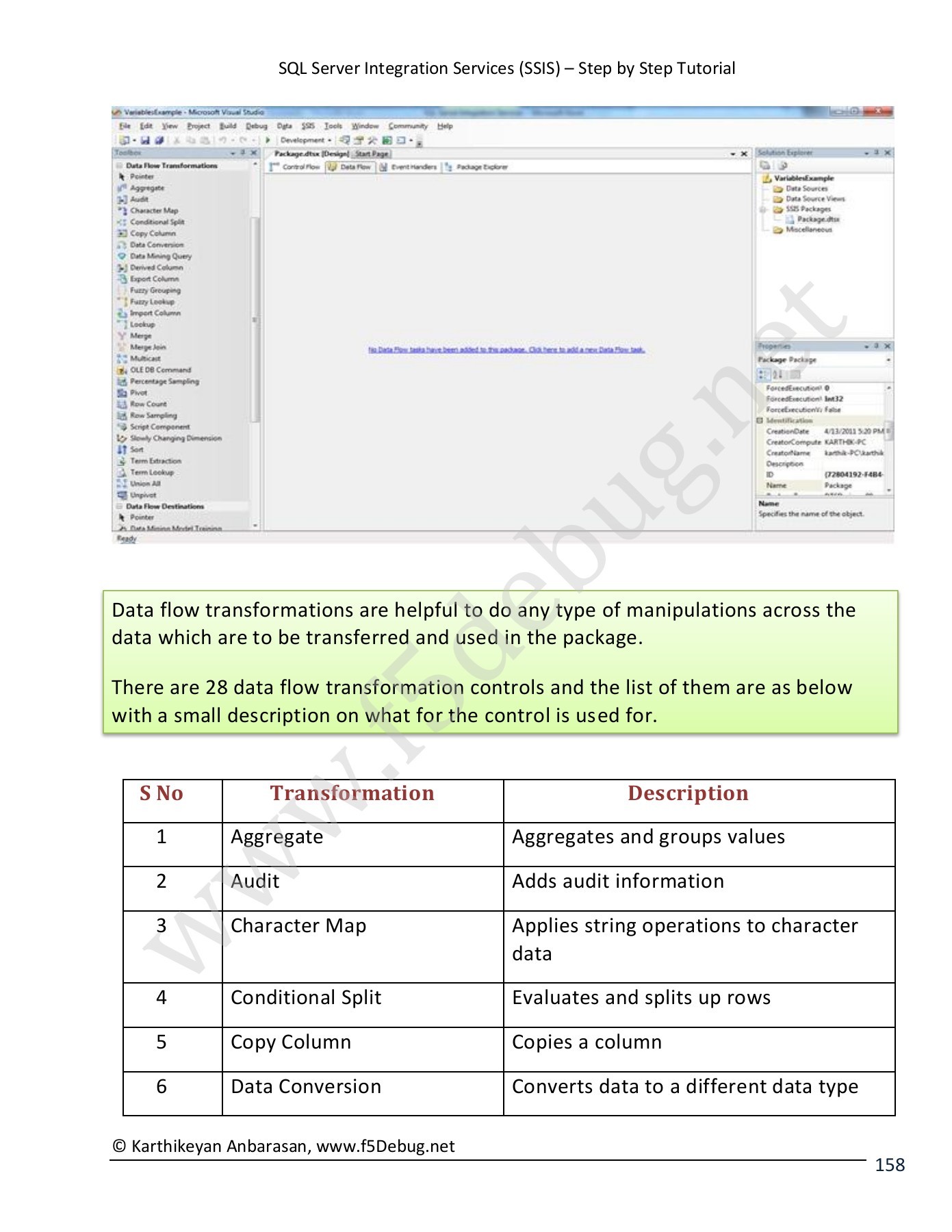 SSIS Integration - gangakaveri - Page 159 | Flip PDF Online | PubHTML5