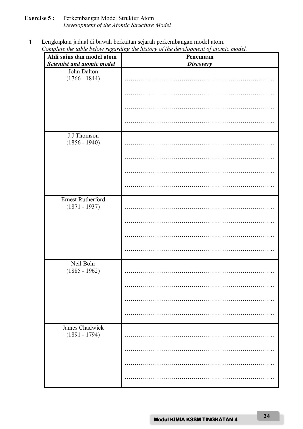 MODUL KIMIA PRO-X KSSM 2022 TINGKATAN 4 - Analisis Soalan - Page 34 ...