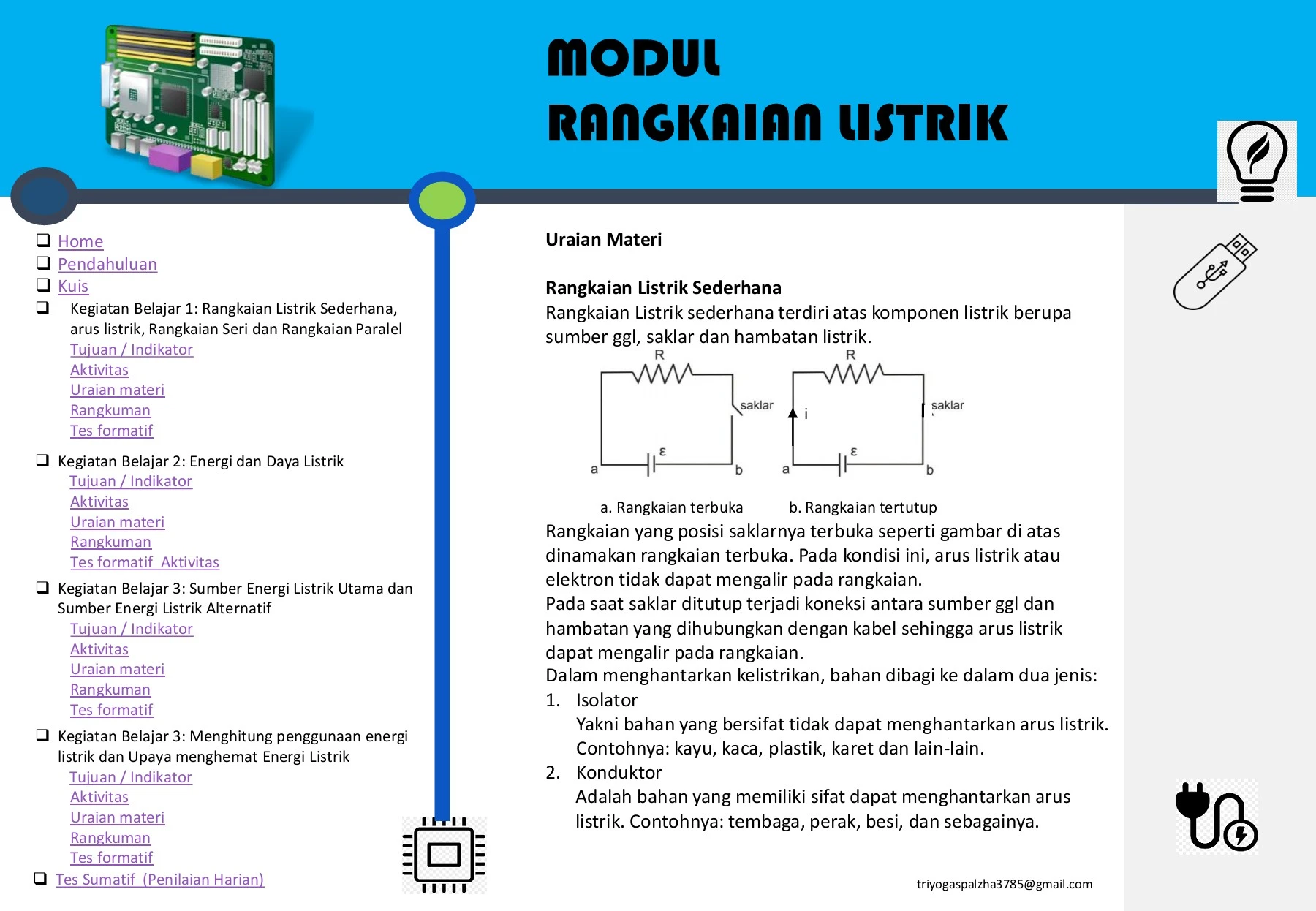 Modul Rangkaian Listrik - triyogaspalzha3785 - Halaman 7 | PDF Online ...