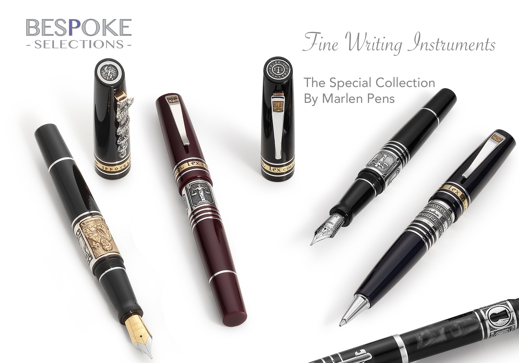 Fine writing instruments Special Collection - Bespoke Selections | Flip ...