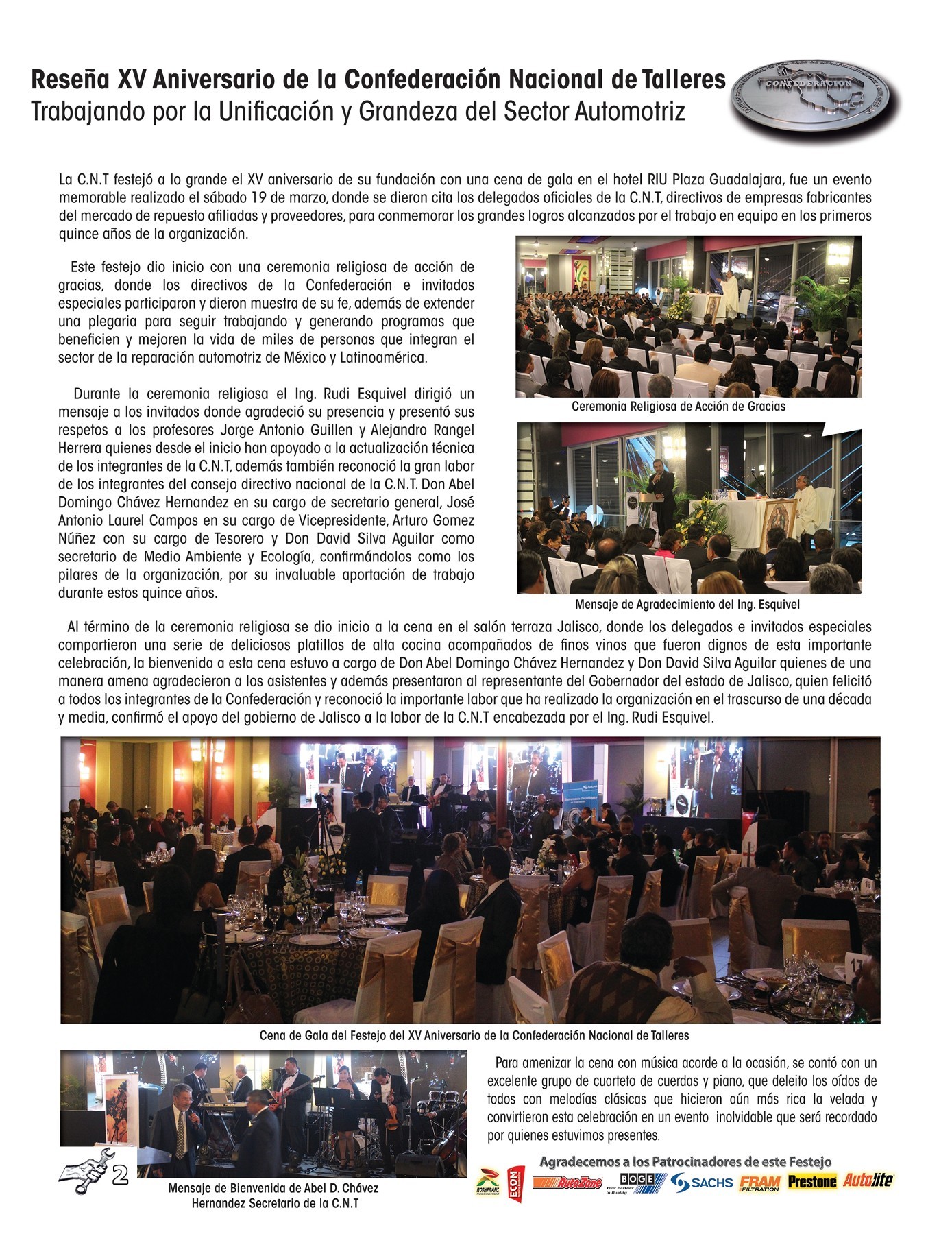 Revista S.A.I Edición Mayo-Julio 2016 - Hans Esquivel - Page 4 | Flip ...