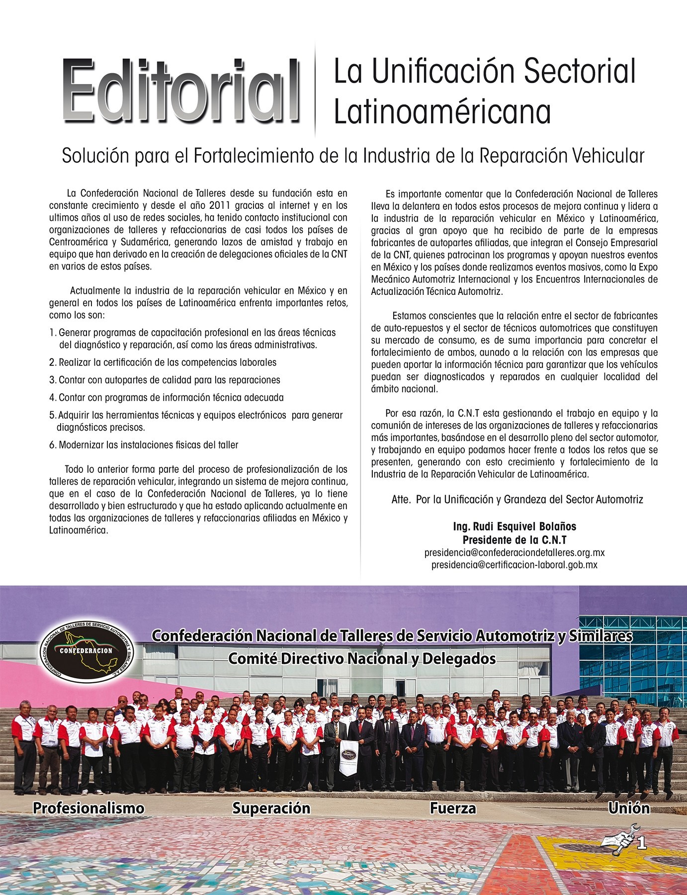 Revista S.A.I Edición Agosto 2018 - Hans Esquivel - Páxina 3 | PDF en ...