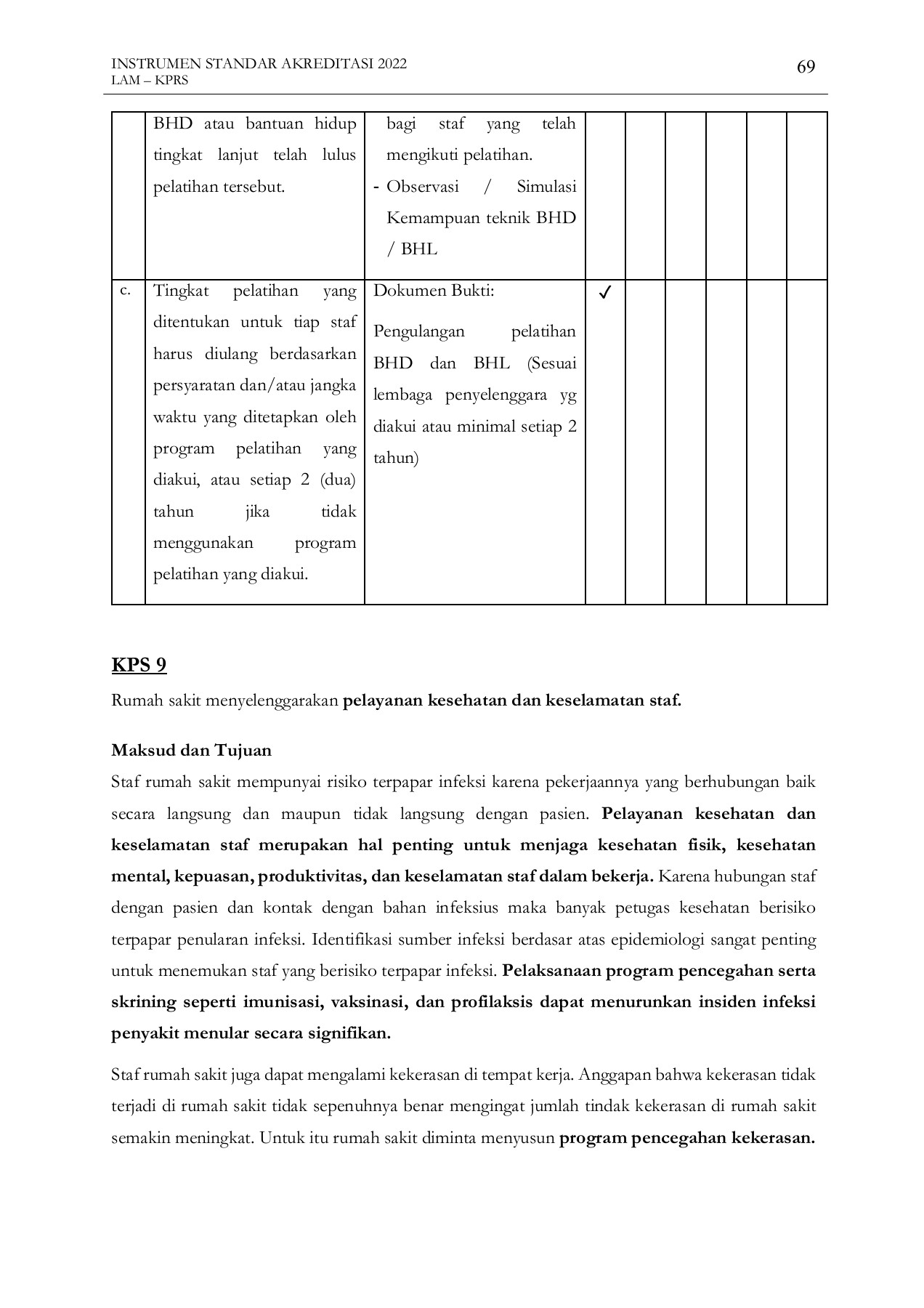 LAM KPRS_BUKU INSTRUMEN AKREDITASI_EDISI 2022 - khalidsaleh0404 - Halaman 73 | PDF Online | PubHTML5
