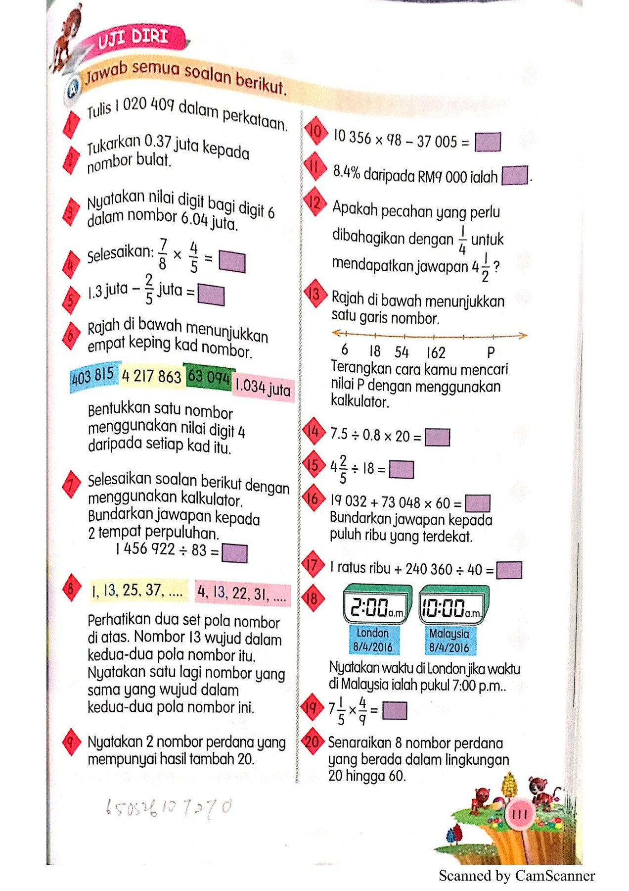 BUKU TEKS MATEMATIK TAHUN 6 - g-01110985 - Page 118 | Flip PDF Online ...