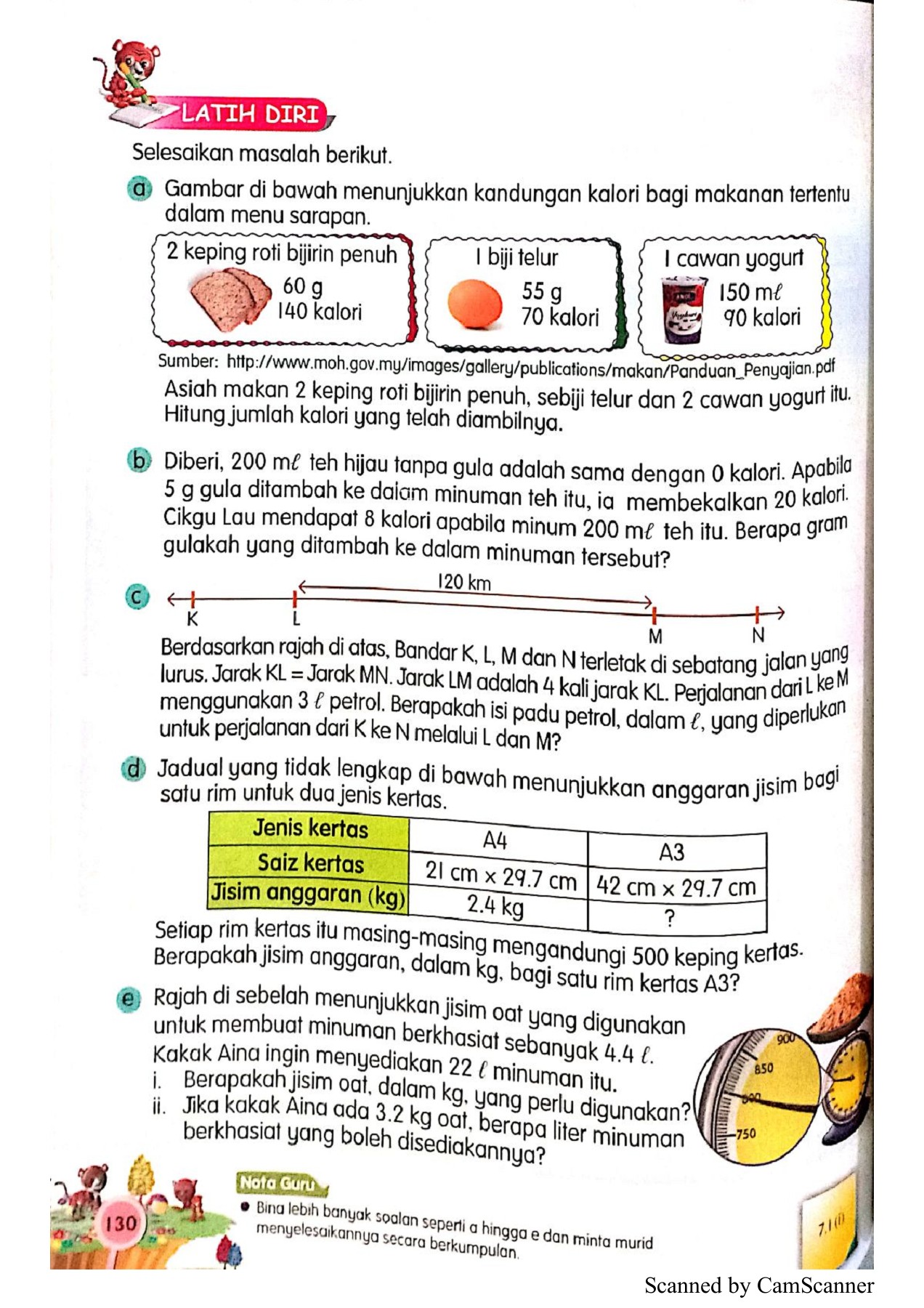 BUKU TEKS MATEMATIK TAHUN 6 - g-01110985 - Page 137 | Flip PDF Online ...