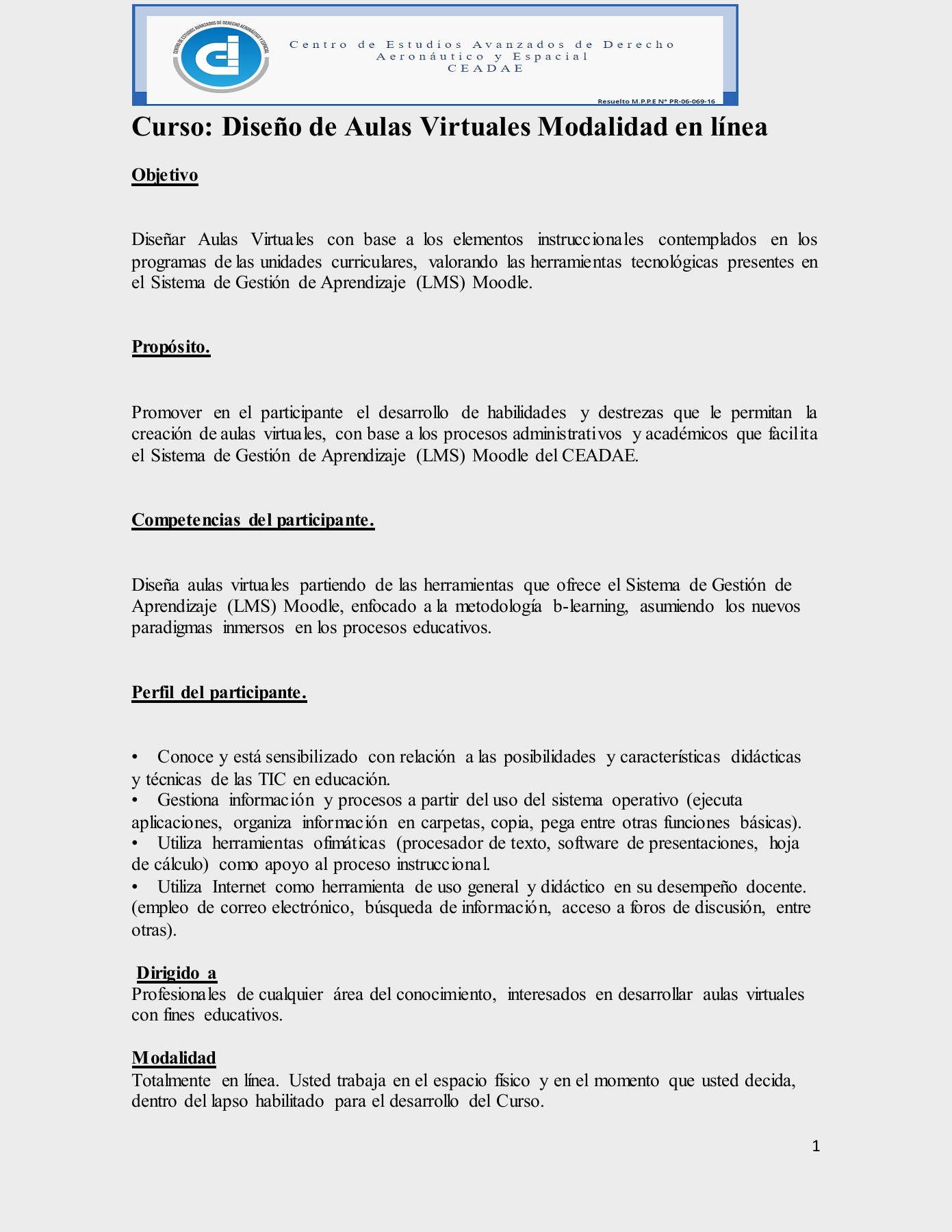 Programa del curso EVA - Mario R. Dickson G. - Página 1 - 3 | Flip PDF ...
