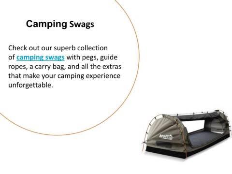 Camping Swags
