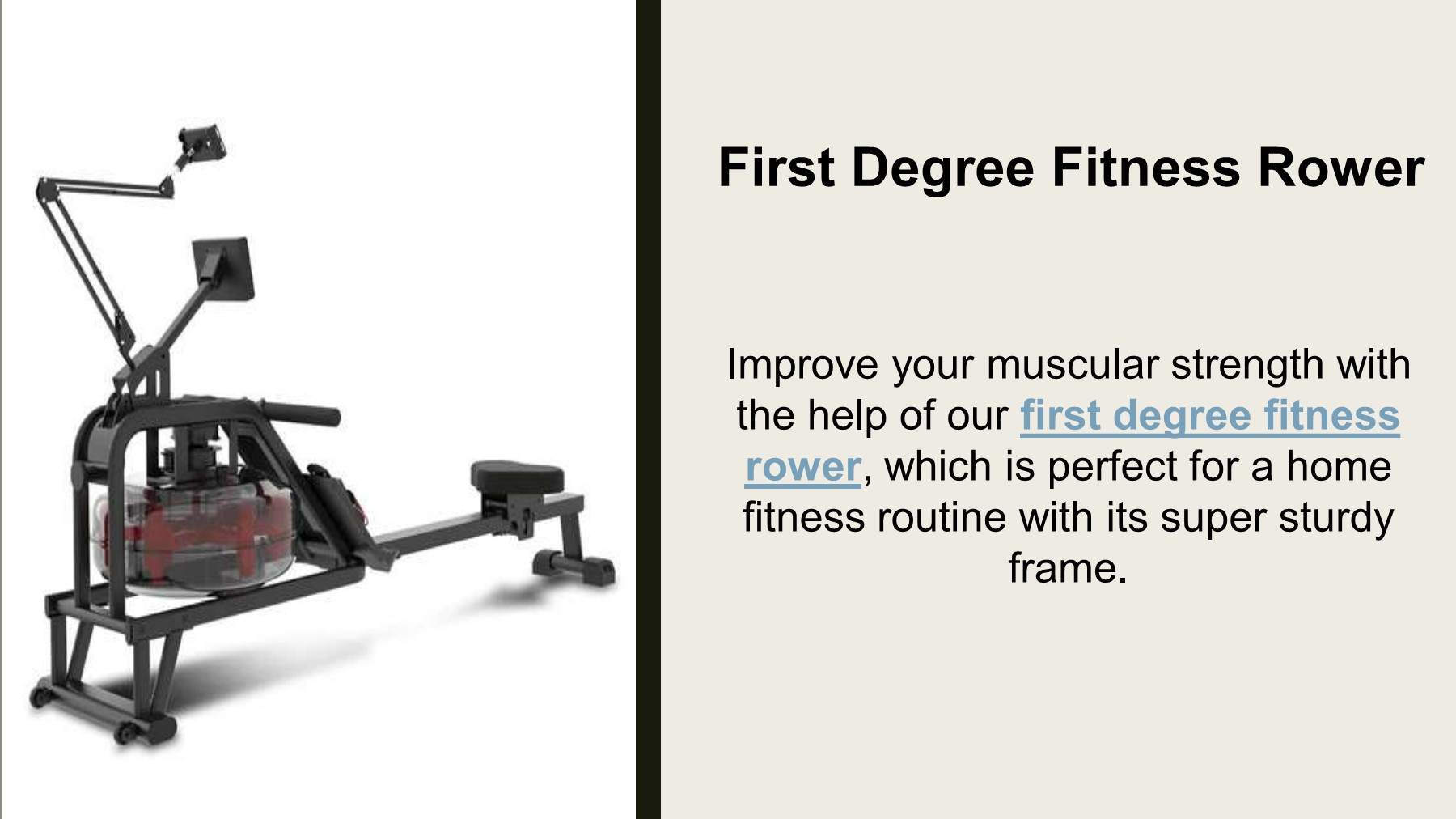 First Degree Fitness Rower - Leisuretek Australia - Page 1 - 4 | Flip ...