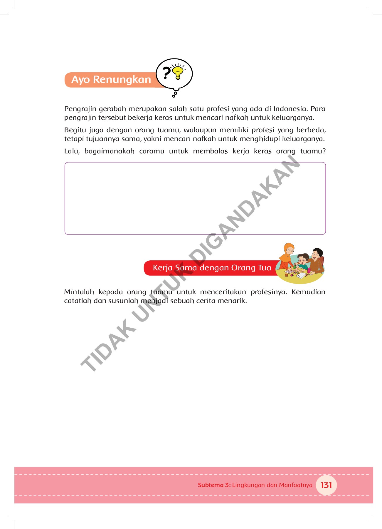 Kelas V Tema 1 BS - RAK BUKU - Muka Surat 137 | Membalik PDF Dalam talian | PubHTML5