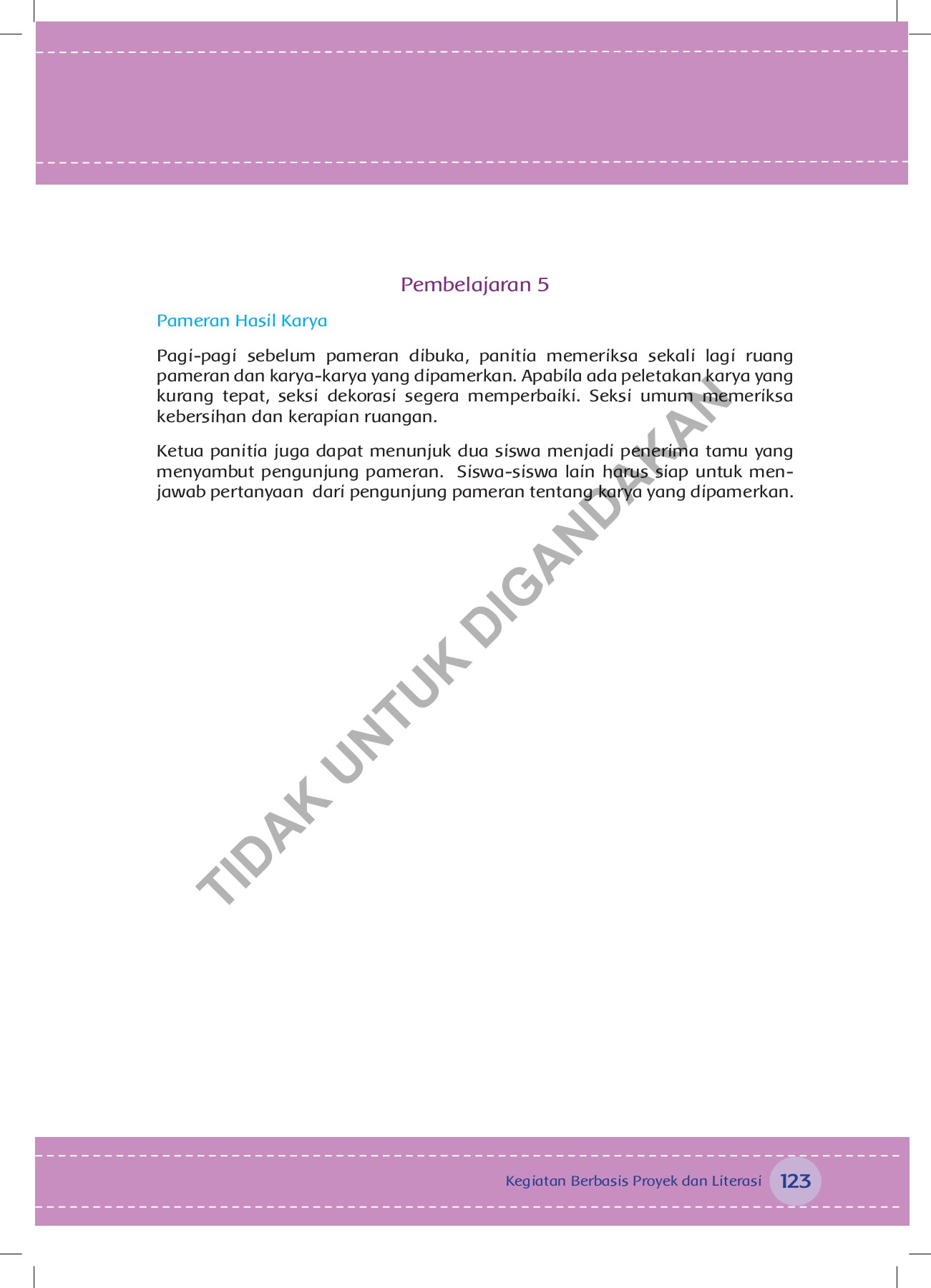 Kelas V Tema 2 BS - RAK BUKU - Muka Surat 129 | Membalik PDF Dalam talian | PubHTML5