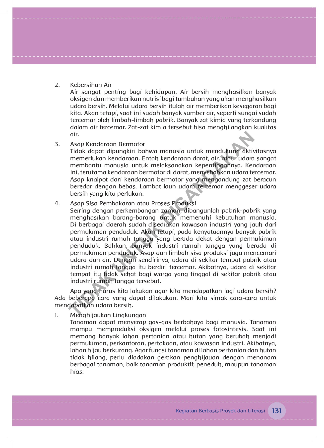 Kelas V Tema 2 BS - RAK BUKU - Muka Surat 137 | Membalik PDF Dalam talian | PubHTML5