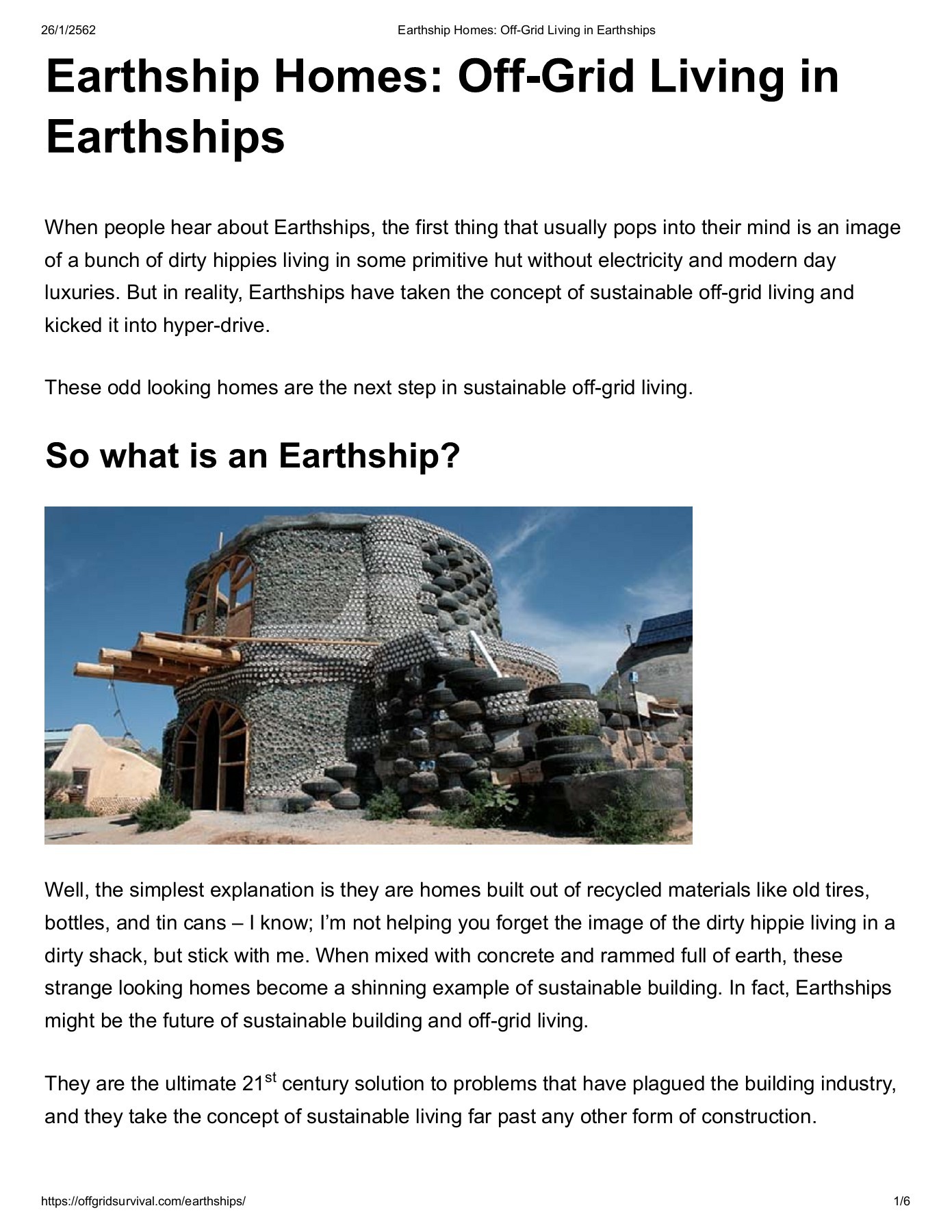 Earthship Homes_ Off-Grid Living in Earthships - tanapong.srikaew ...
