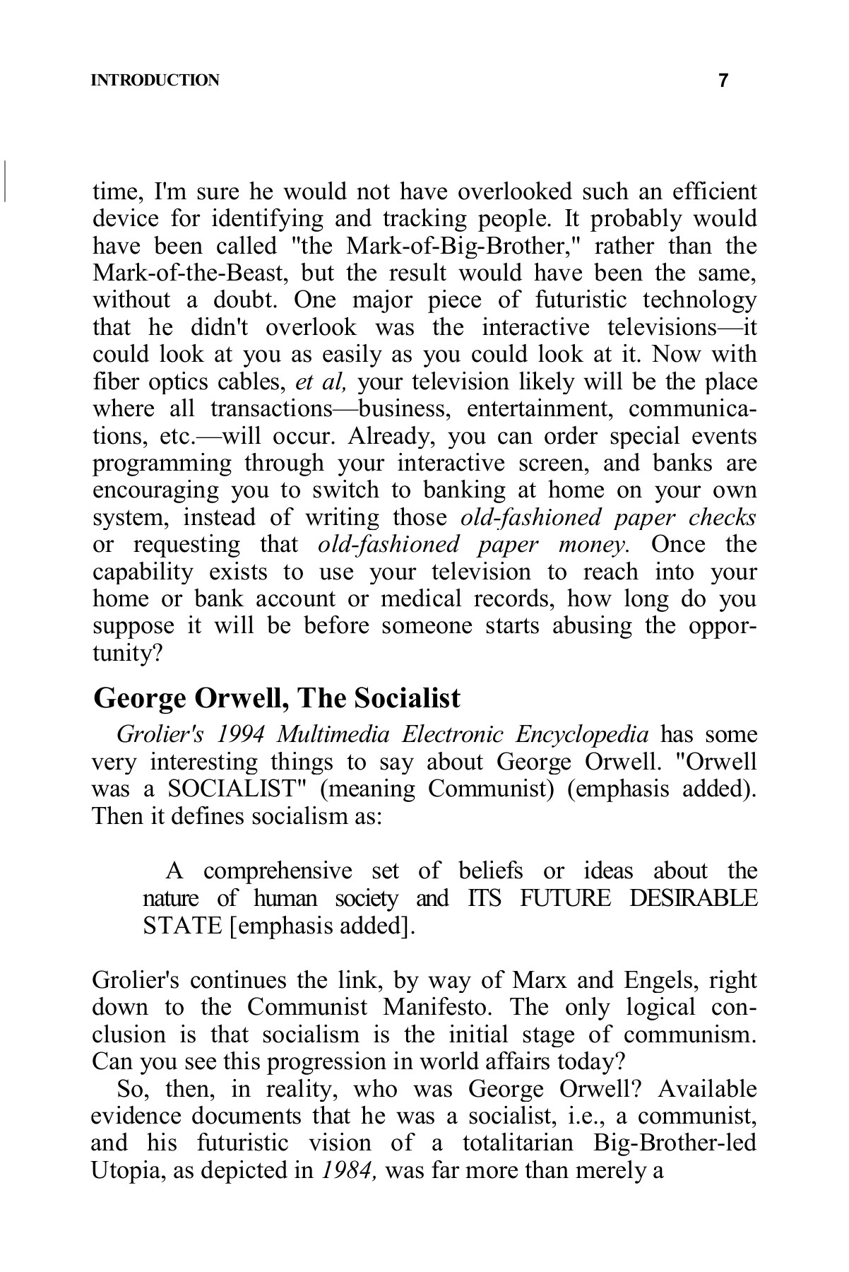 Big Brother NSA & its Little Brother, by Terry L. Cook - Guy Boulianne ...