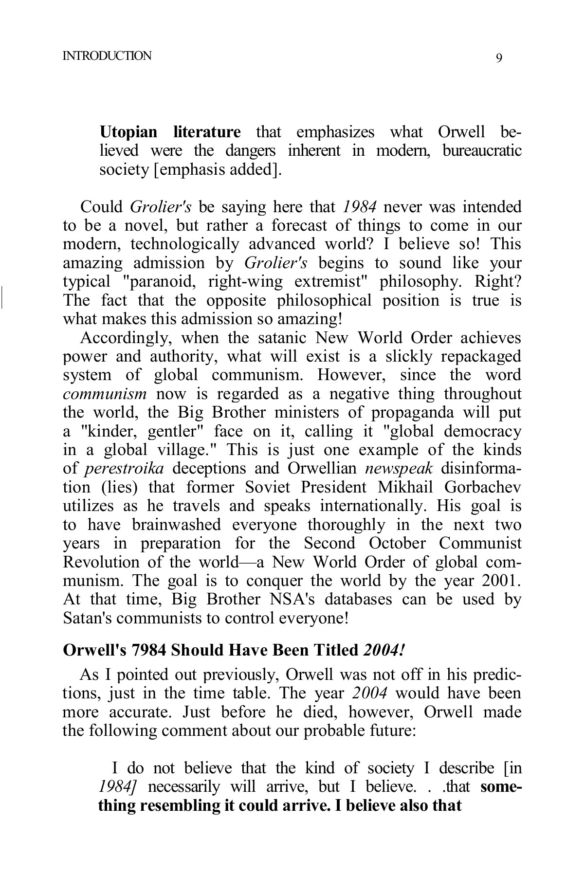 Big Brother NSA & its Little Brother, by Terry L. Cook - Guy Boulianne ...