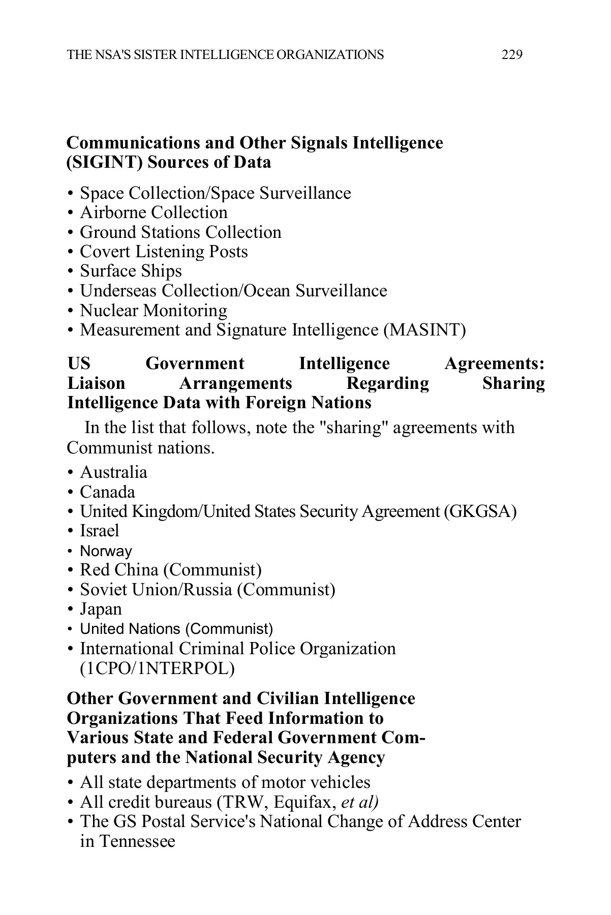 Big Brother NSA & its Little Brother, by Terry L. Cook - Guy Boulianne ...