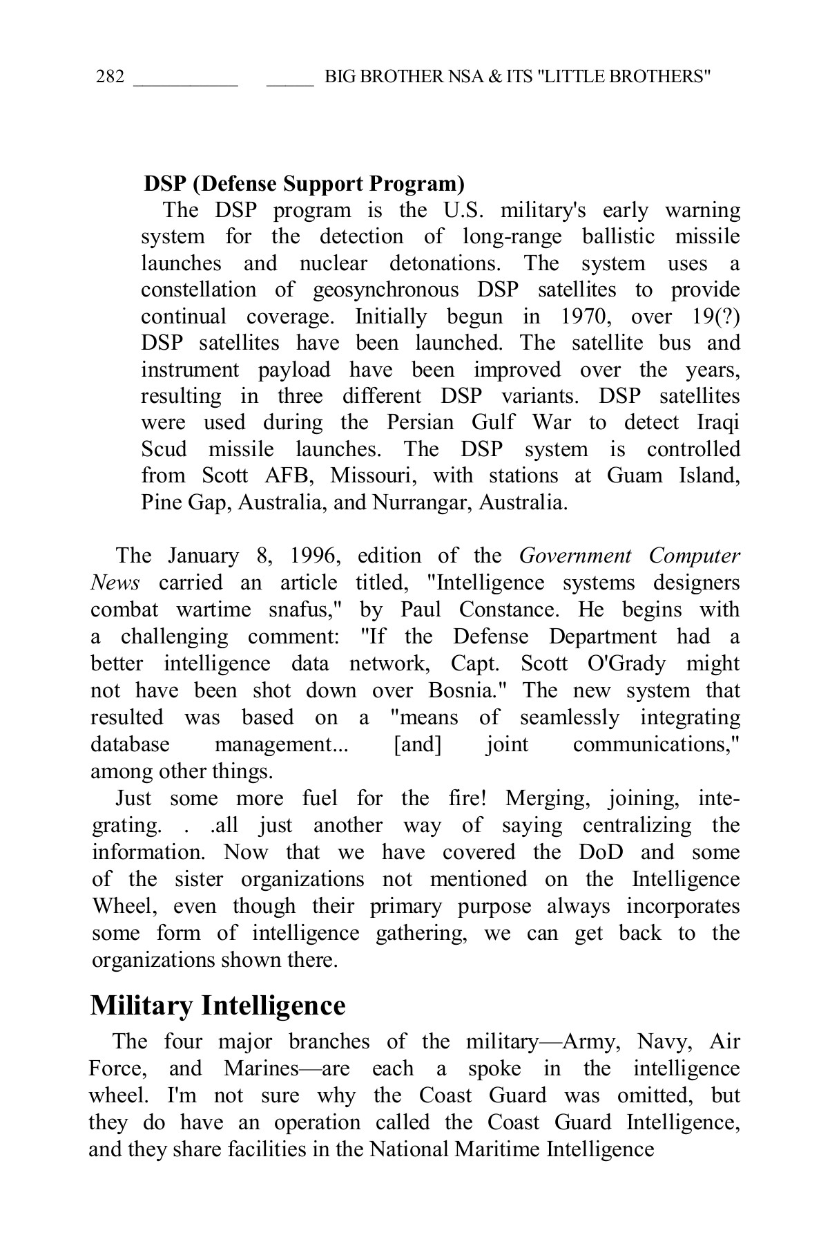 Big Brother NSA & its Little Brother, by Terry L. Cook - Guy Boulianne ...