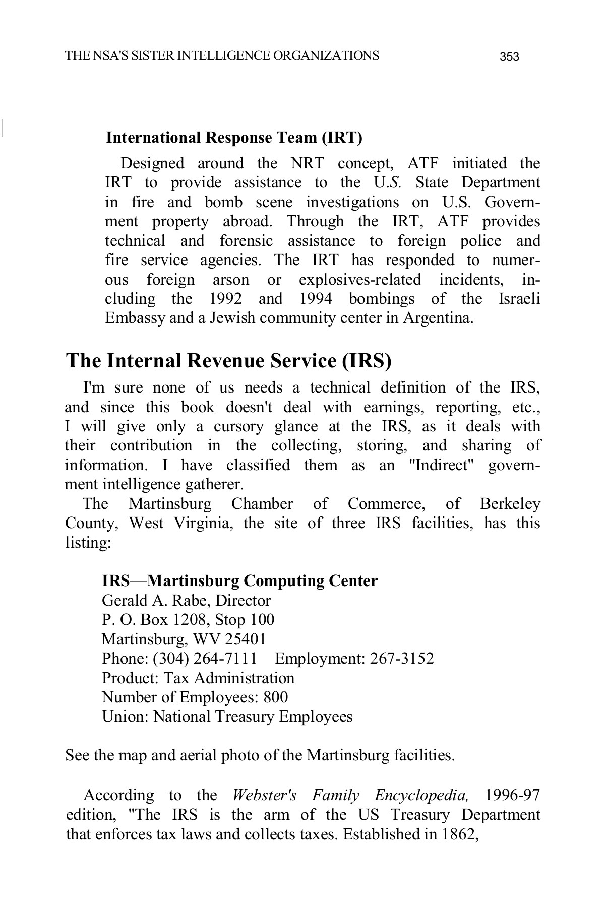 Big Brother NSA & its Little Brother, by Terry L. Cook - Guy Boulianne ...