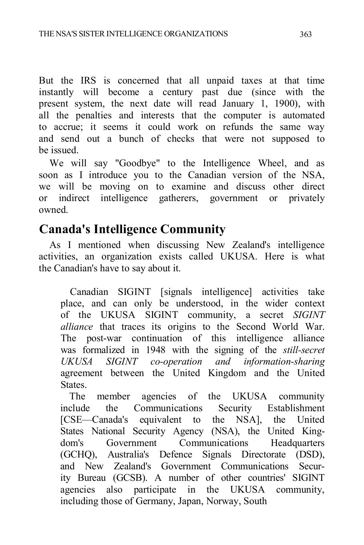 Big Brother NSA & its Little Brother, by Terry L. Cook - Guy Boulianne ...