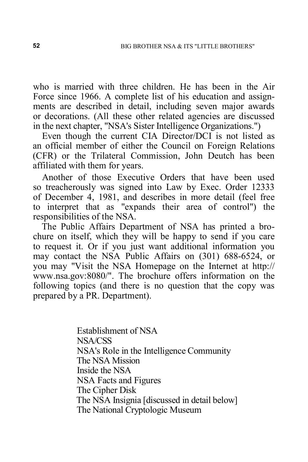 Big Brother NSA & its Little Brother, by Terry L. Cook - Guy Boulianne ...