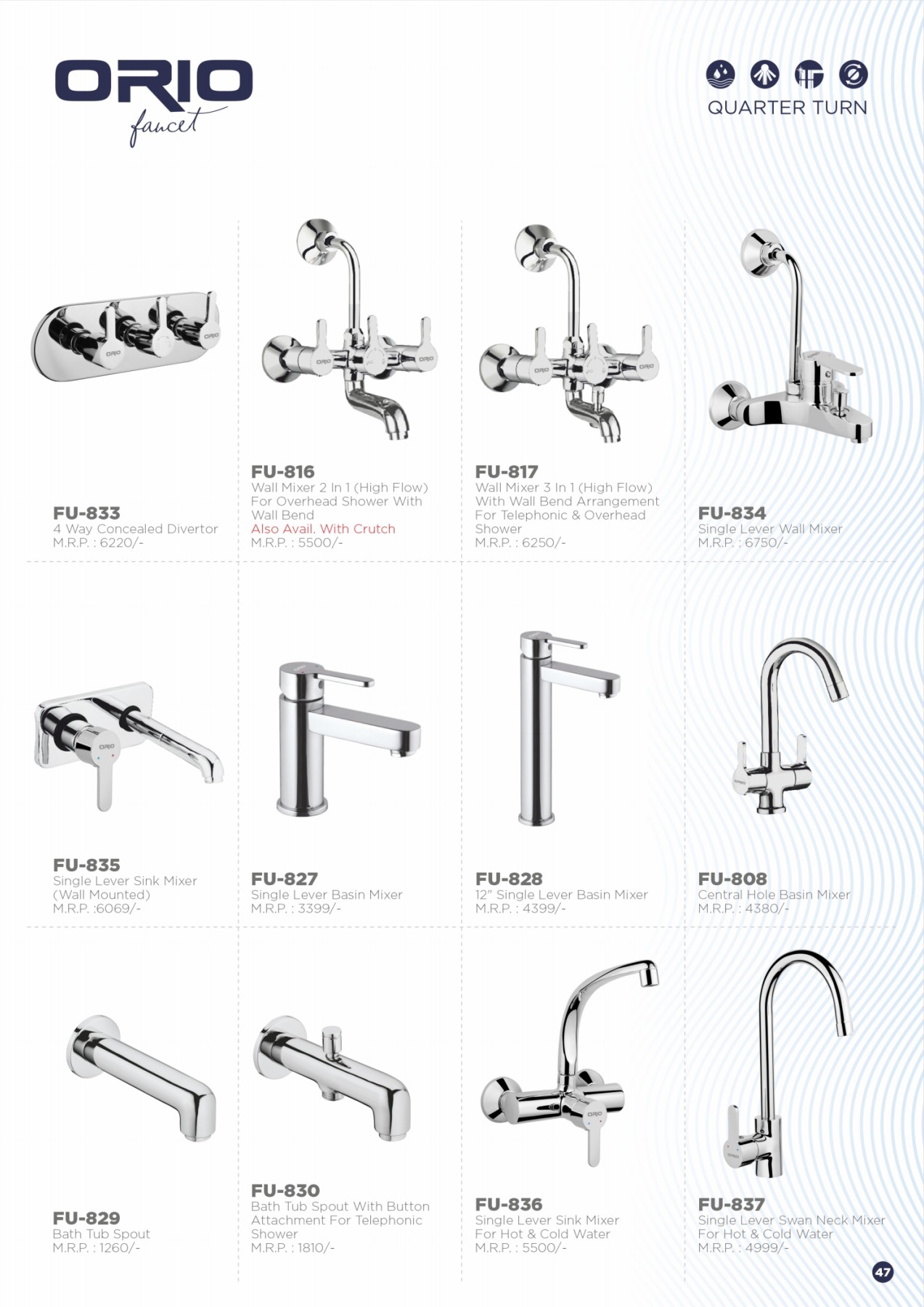 Orio Bath Fittings - consequenceconv.inc.e5.4.45 - Page 47 | Flip PDF ...