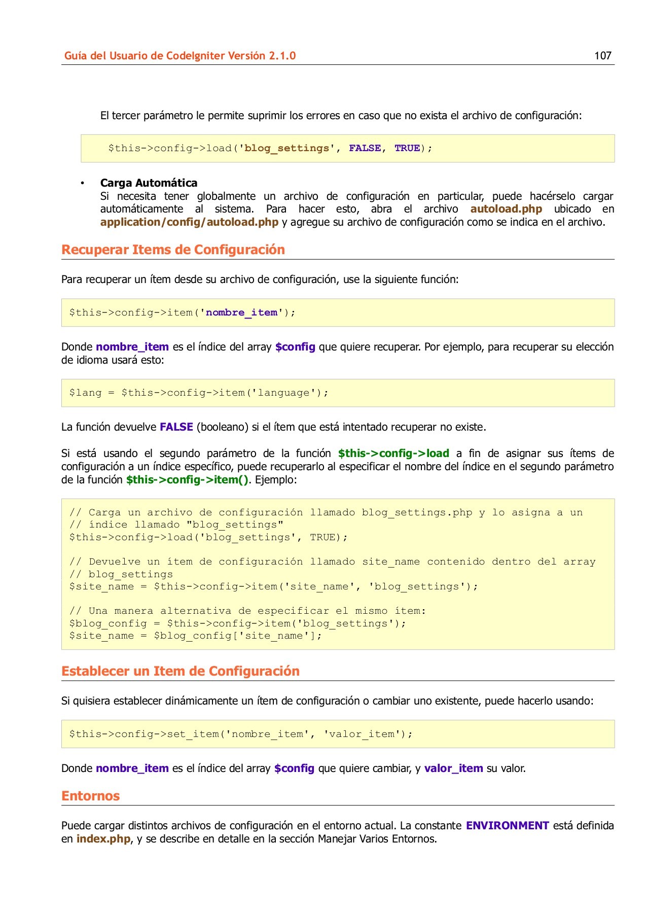 guia Codeigniter - isaacvqz - Página 107 | Flip PDF en línea | PubHTML5