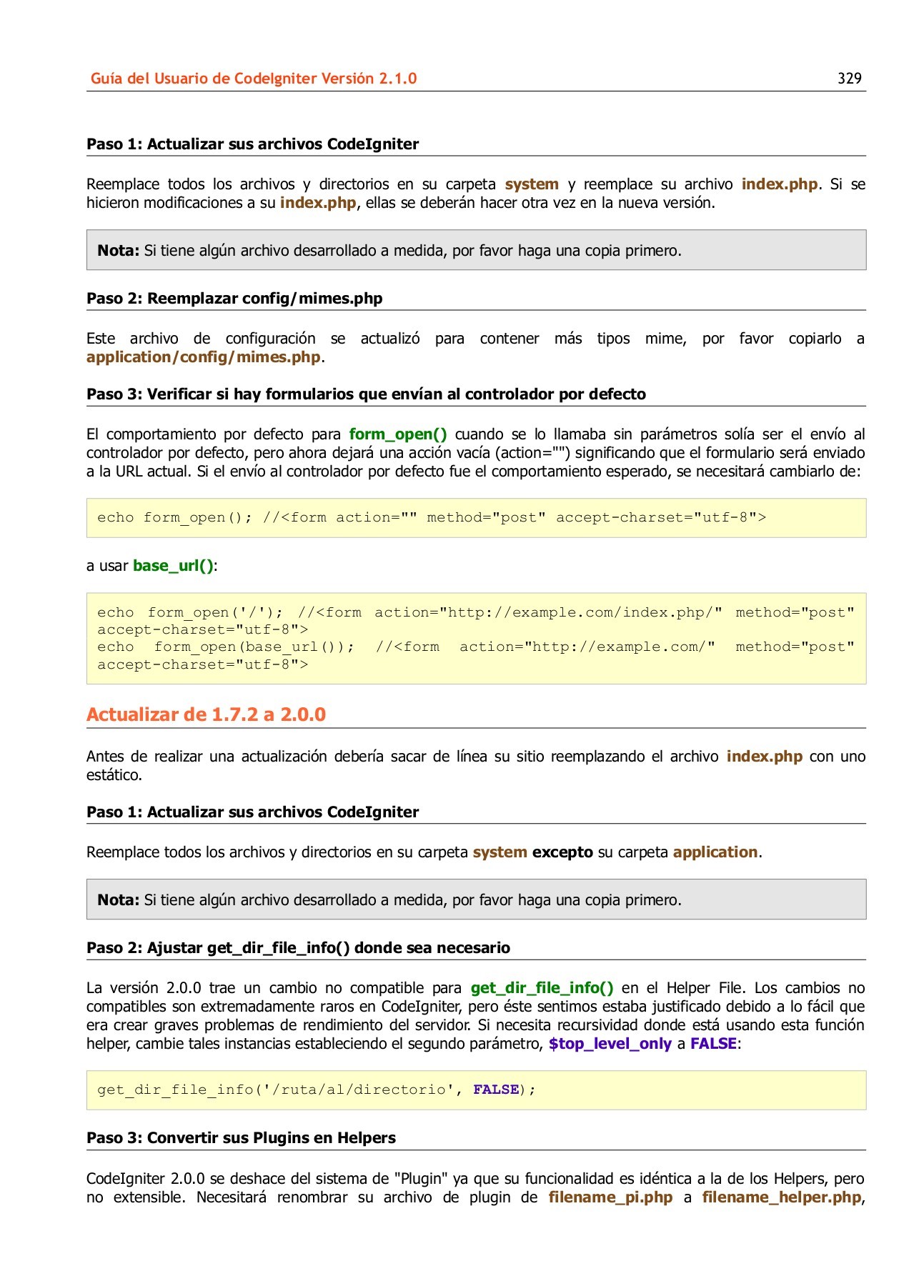 guia Codeigniter - isaacvqz - Página 329 | Flip PDF en línea | PubHTML5