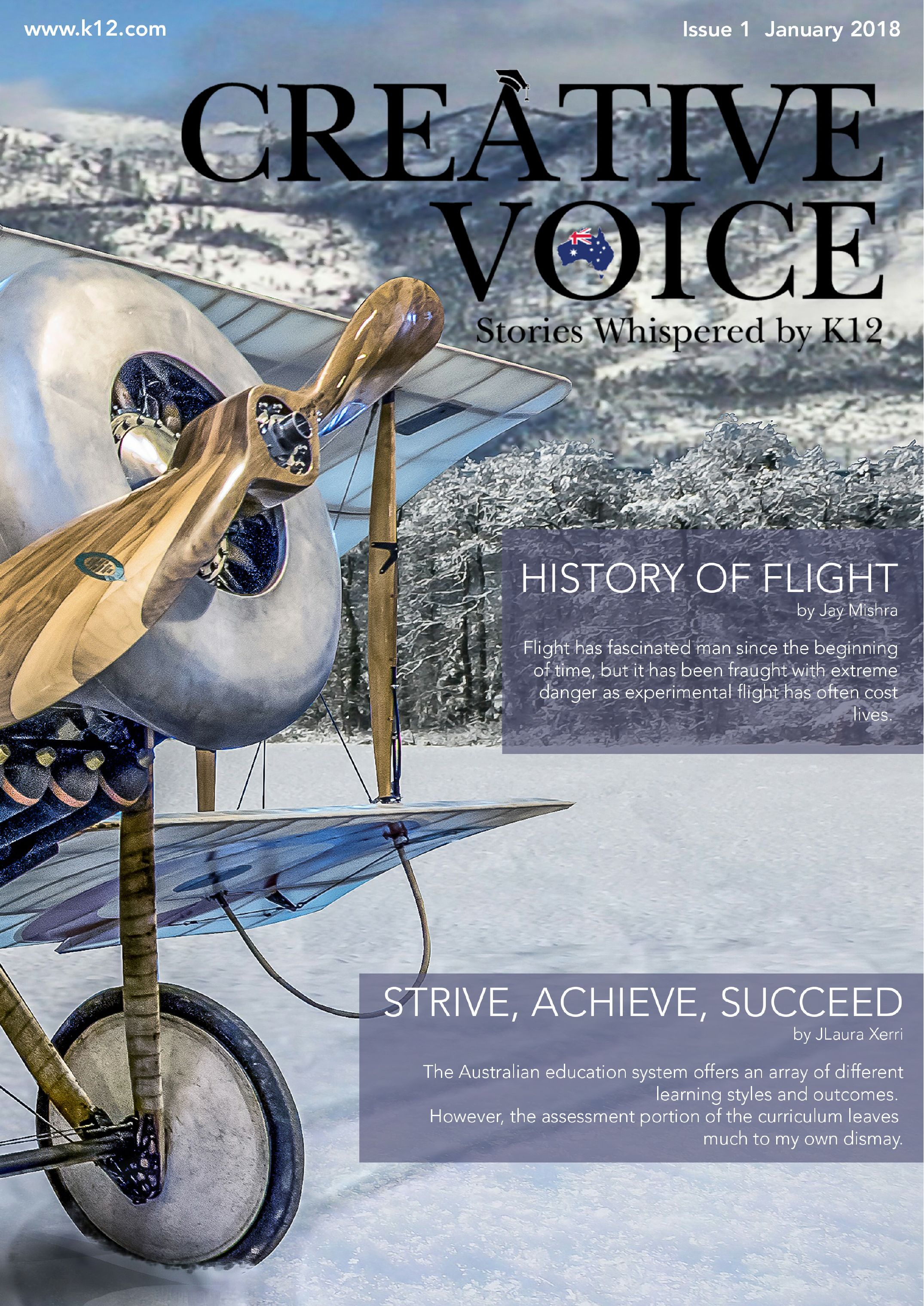 Creative Voice K12 magazine 1st issue fix - zlatko - Page 1 - 30 | Flip ...