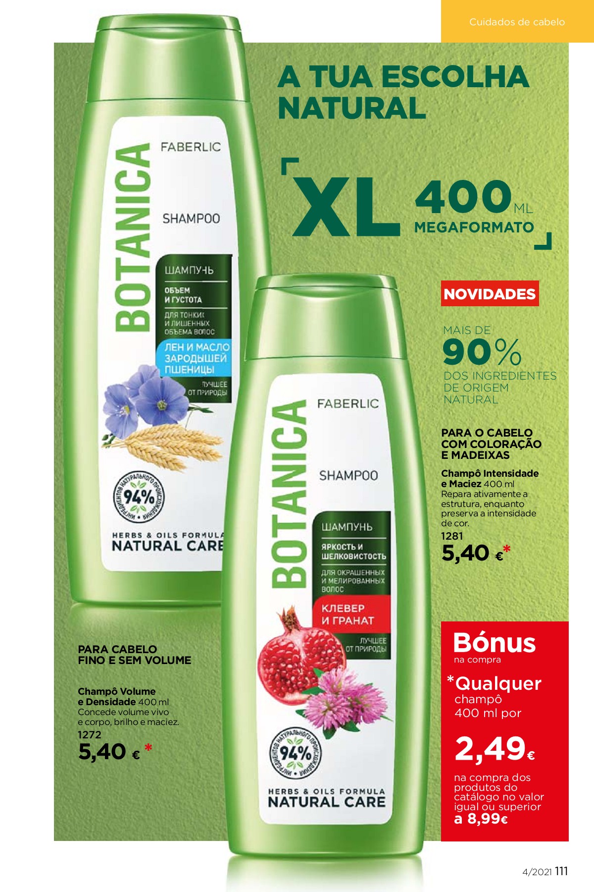 Catálogo Faberlic 04 2021 Portugal - geral.faberlic.portugal - Page 111 ...