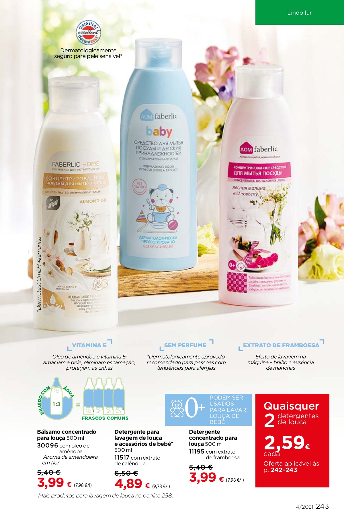 Catálogo Faberlic 04 2021 Portugal - geral.faberlic.portugal - Page 243 ...