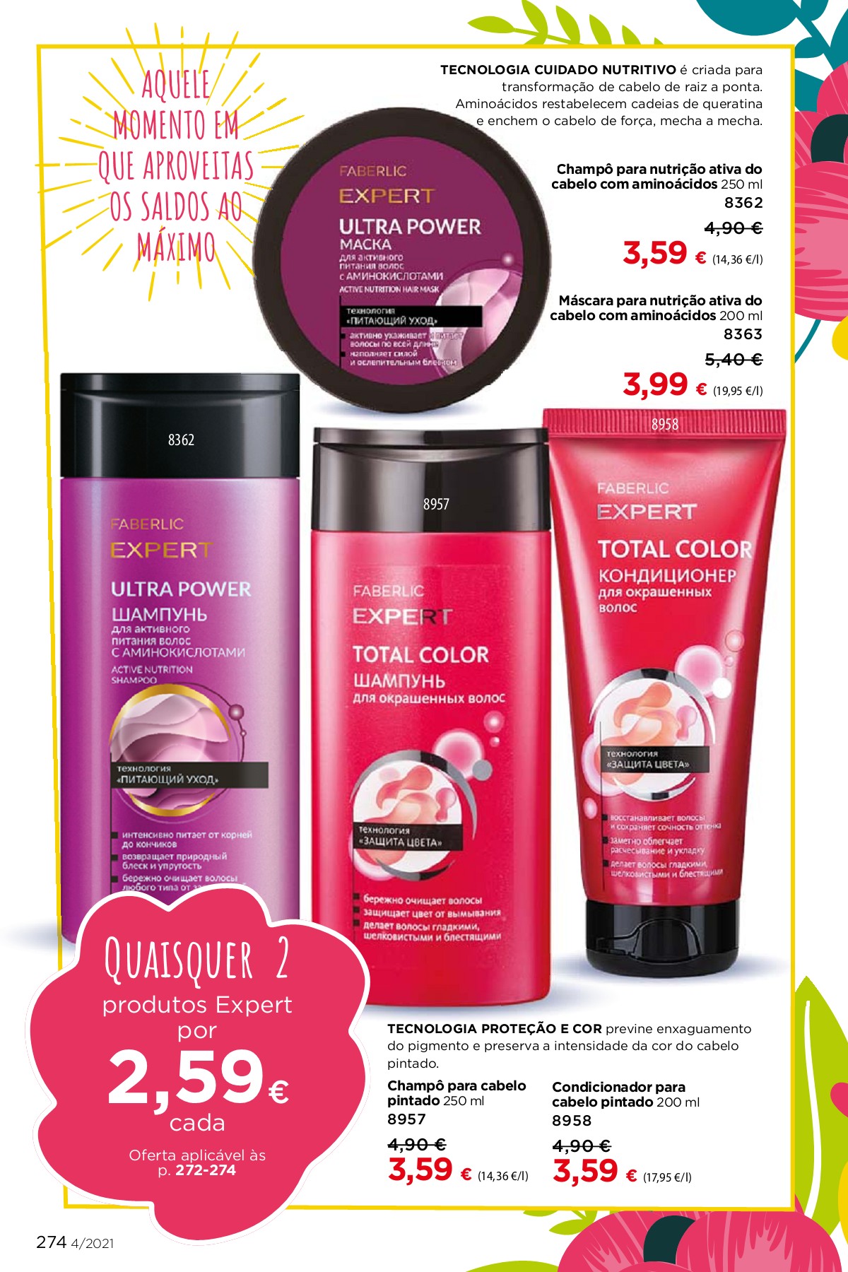 Catálogo Faberlic 04 2021 Portugal - geral.faberlic.portugal - Page 274 ...