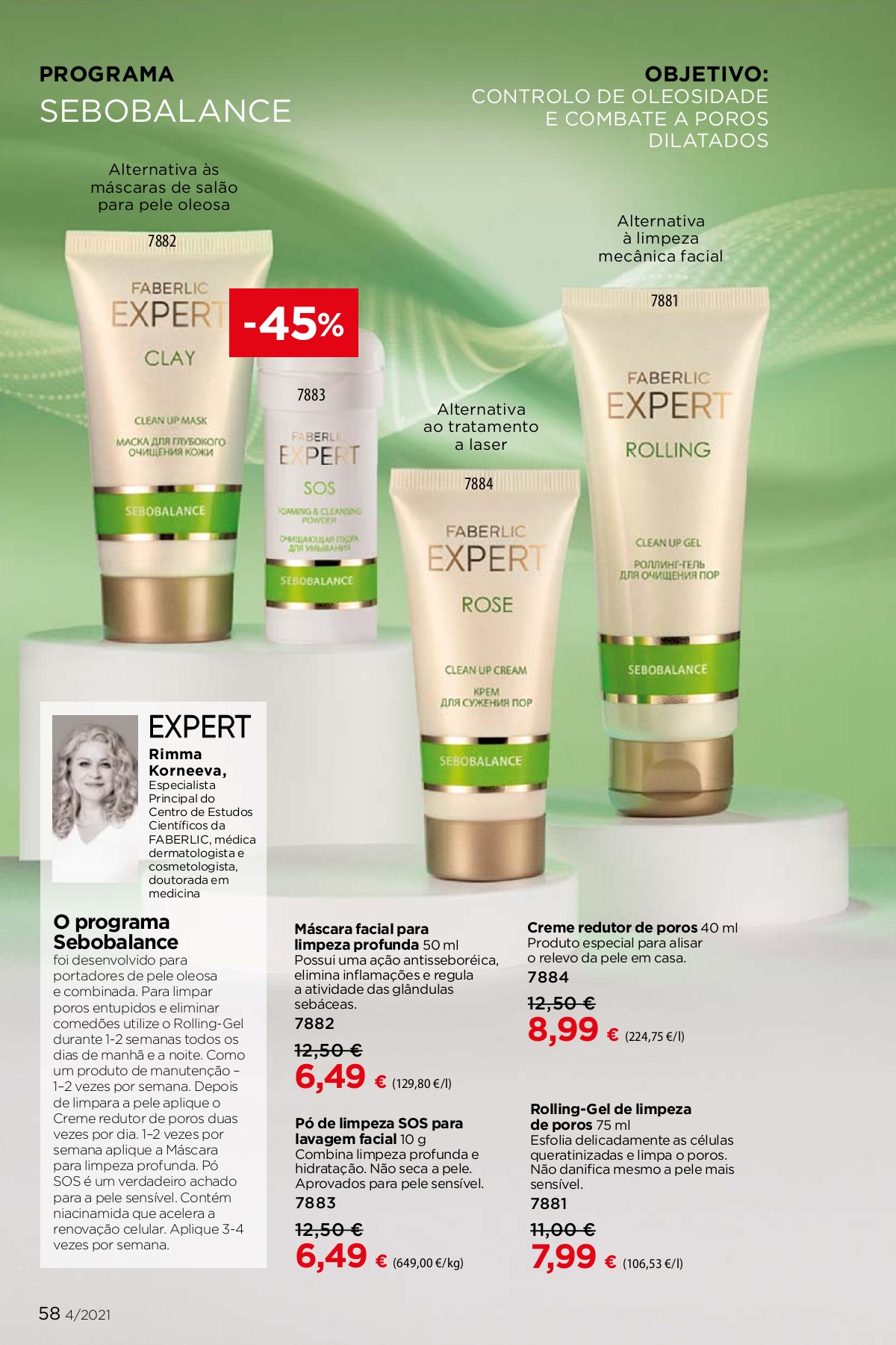 Catálogo Faberlic 04 2021 Portugal - geral.faberlic.portugal - Page 58 ...