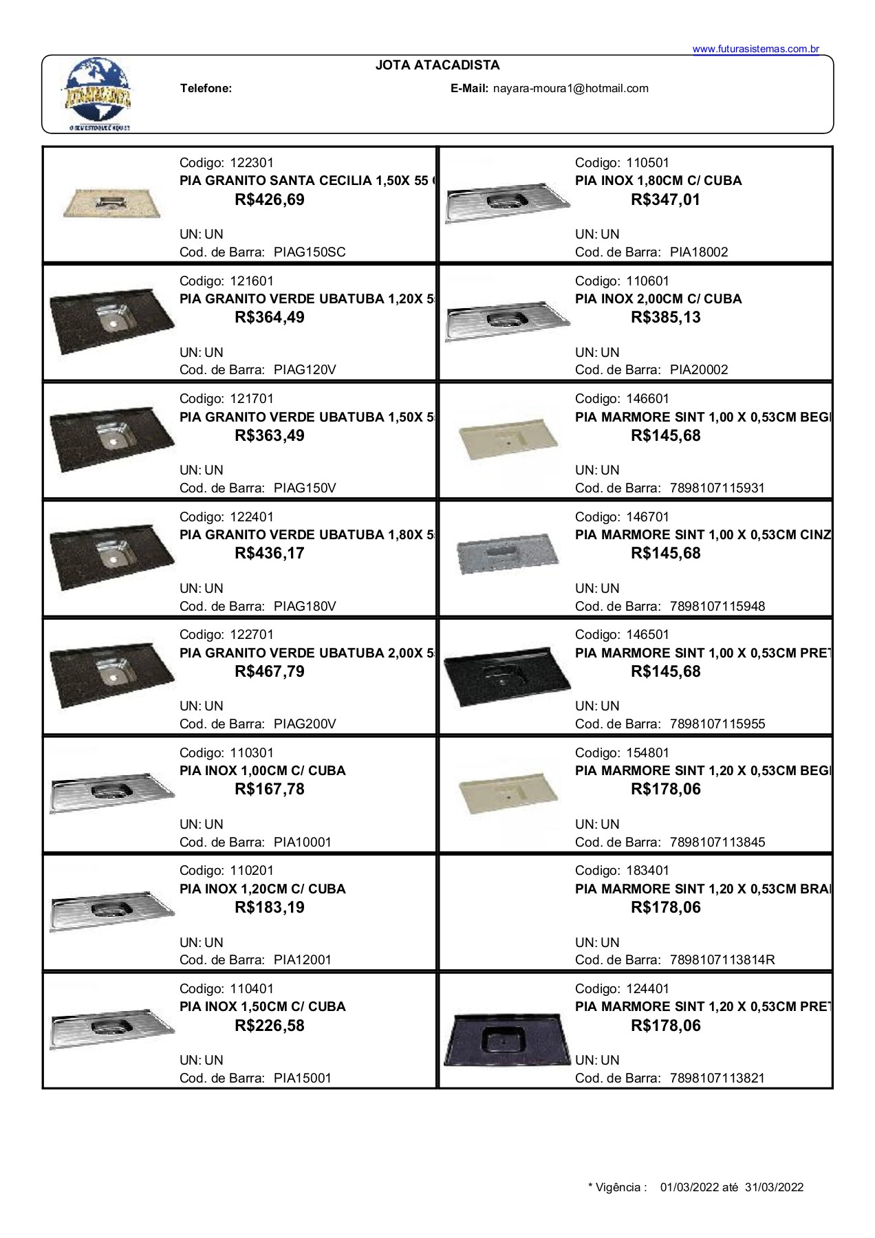CATALOGO JOTA ATACADISTA MARÇO - Fabio Meneses - Page 97 | Flip PDF ...
