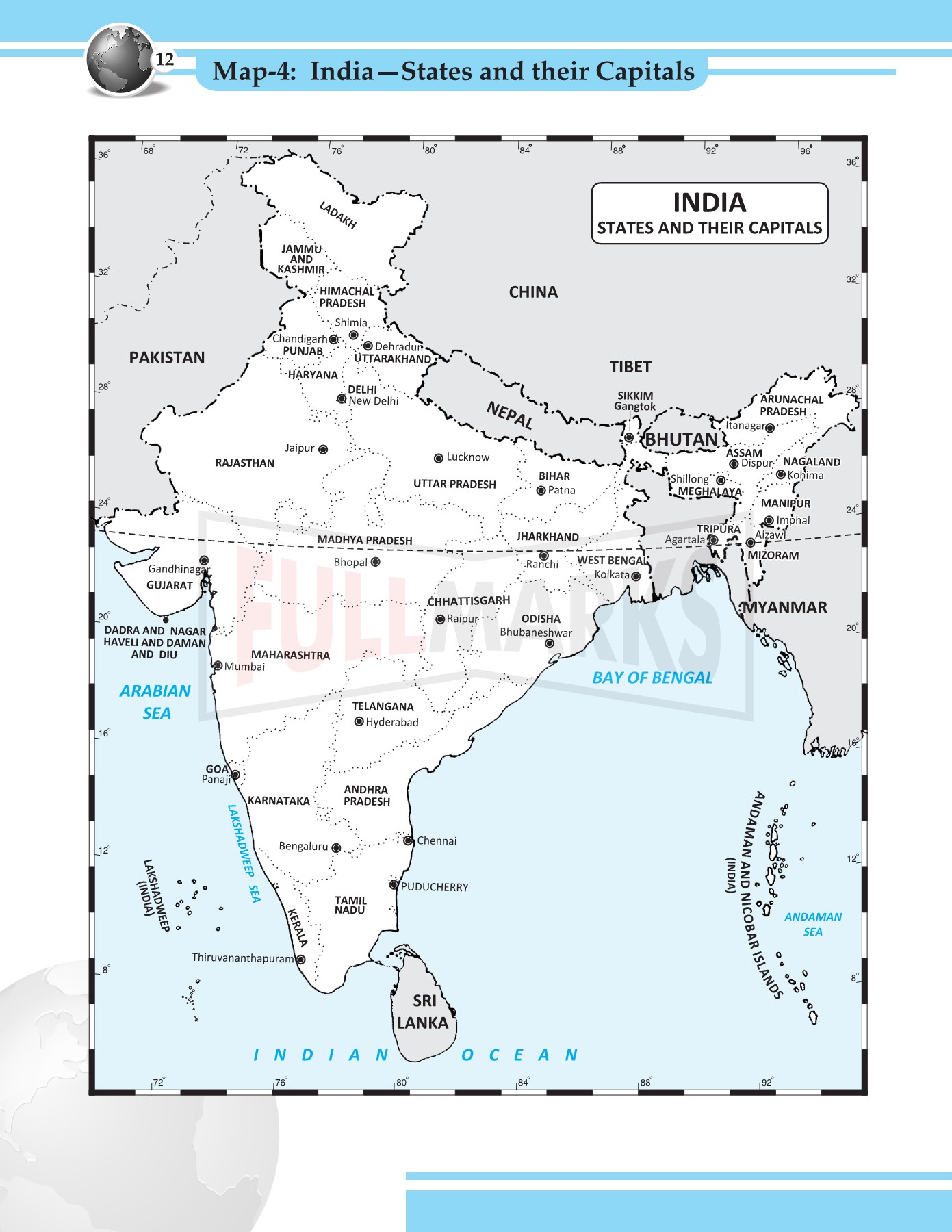 Active Map Practice Book Class 3 - Full Marks Pvt Ltd - Page 13 | Flip PDF Online | PubHTML5