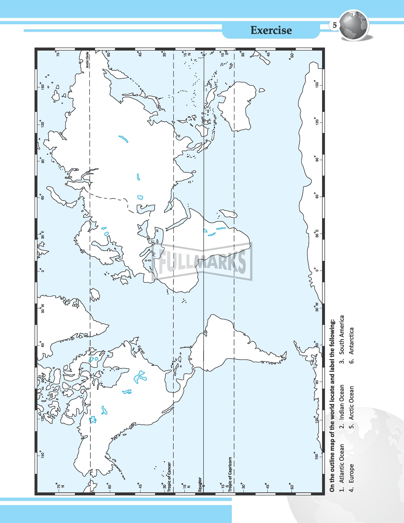 Active Map Practice Book Class 5 - Full Marks Pvt Ltd - Page 7 | Flip ...