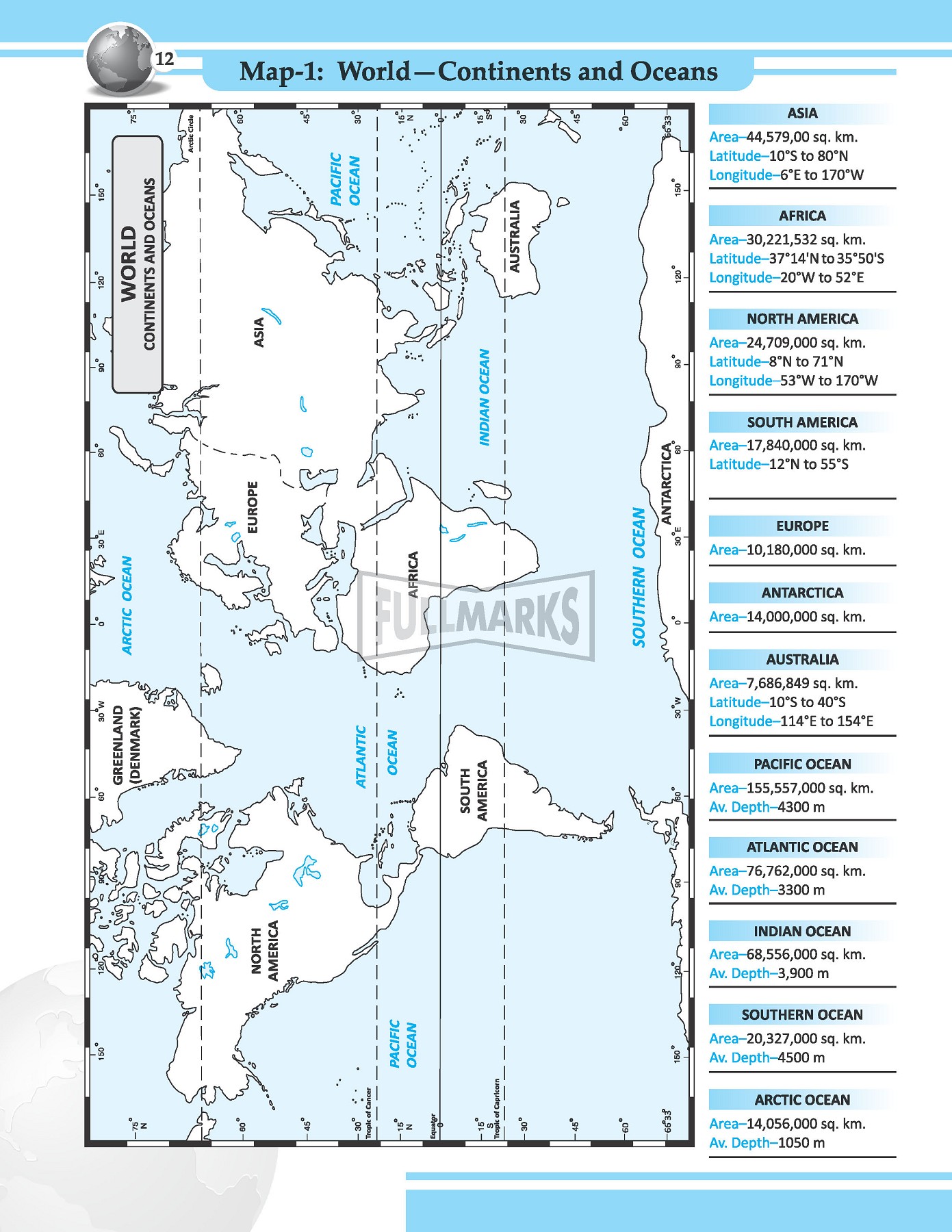 Active Map Practice Book Class 6 (Geography & History) - Full Marks Pvt ...