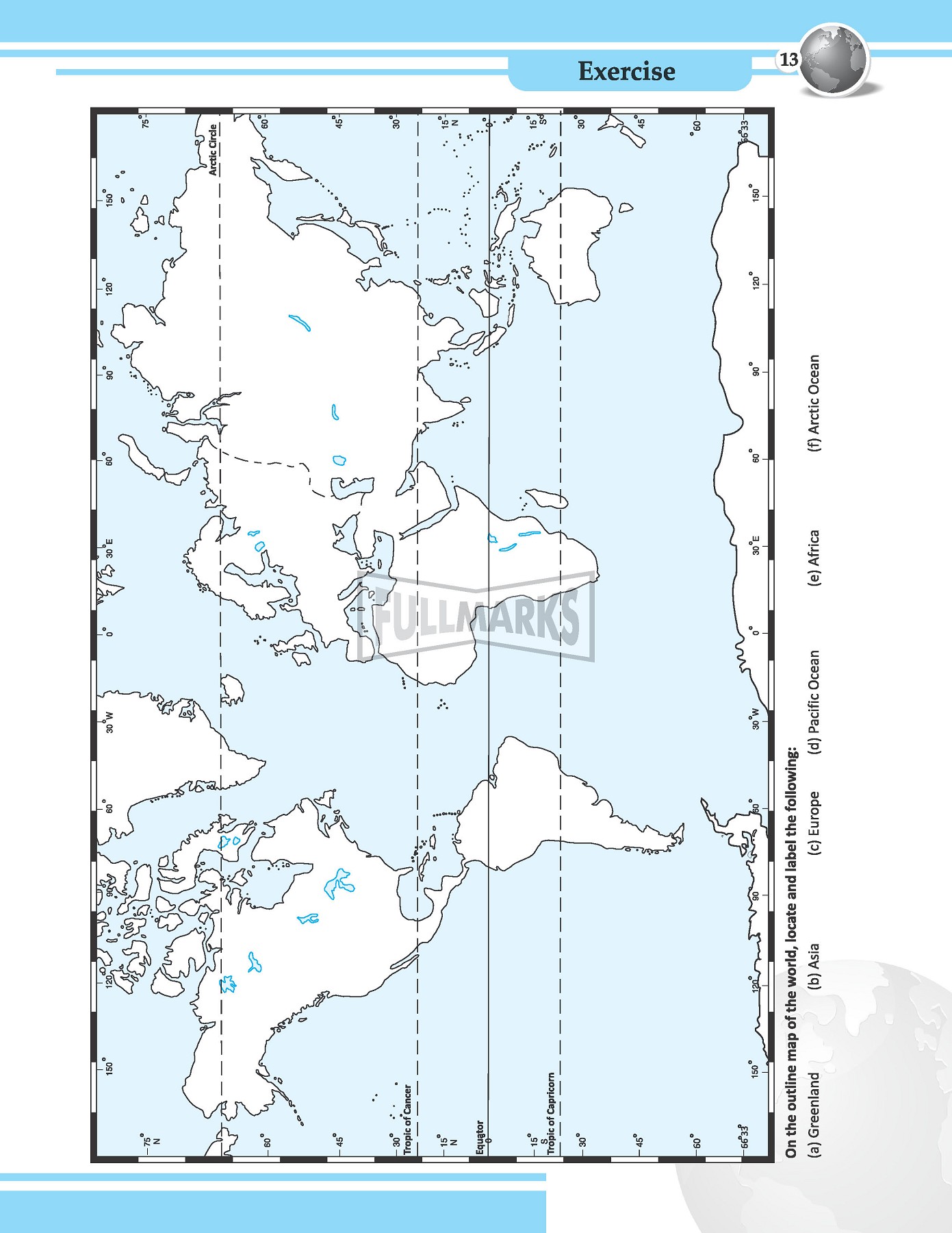 Active Map Practice Book Class 6 (Geography & History) - Full Marks Pvt ...