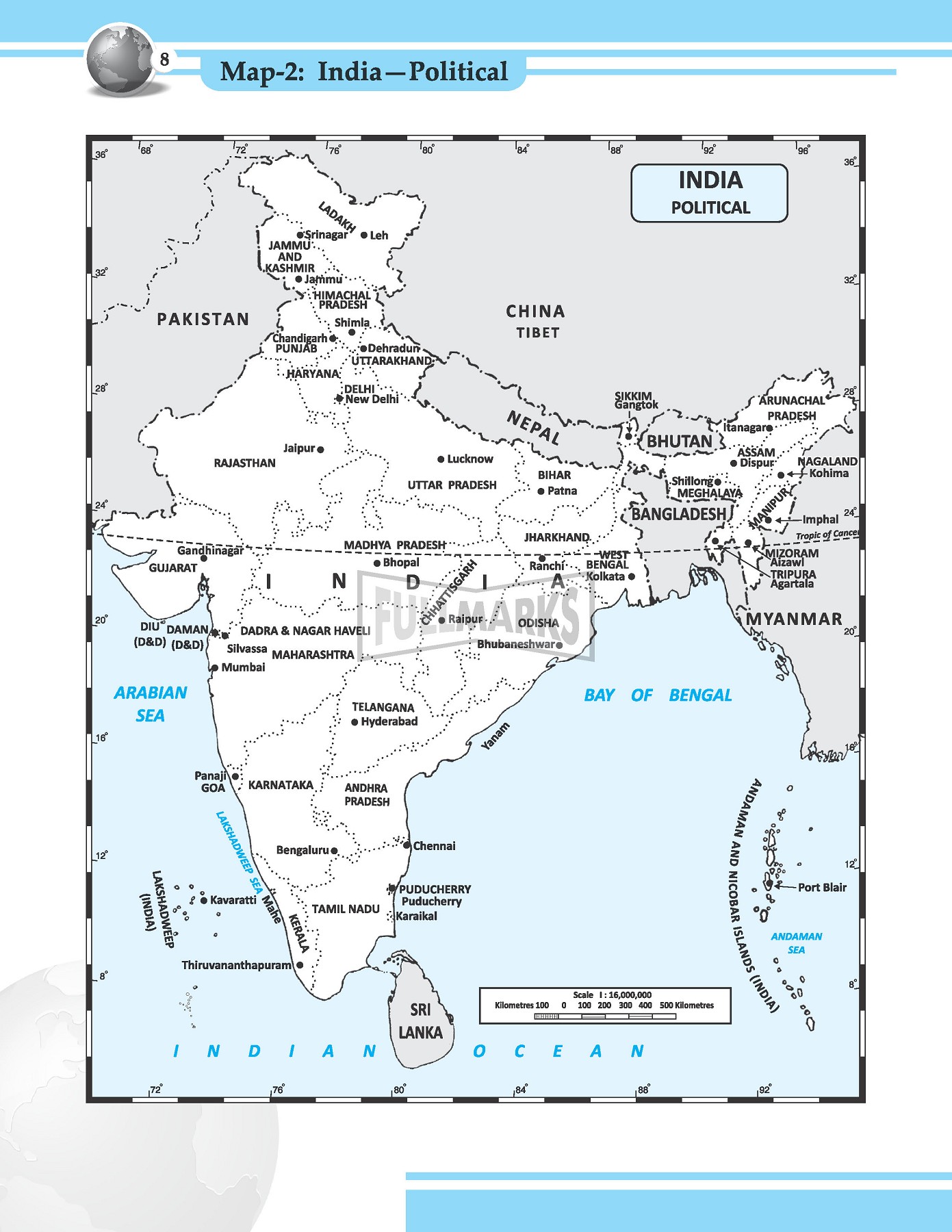 Active Map Practice Book Class 3 - Full Marks Pvt Ltd - Page 10 | Flip PDF Online | PubHTML5