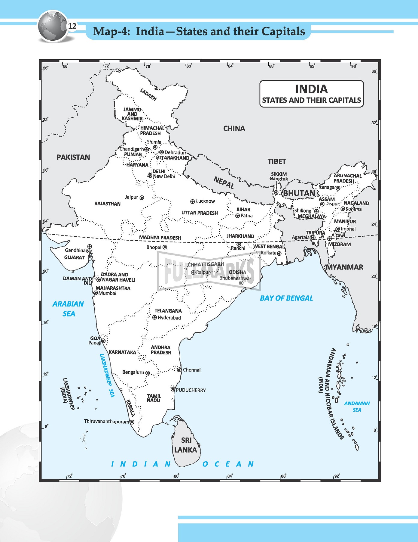 Active Map Practice Book Class 3 - Full Marks Pvt Ltd - Page 14 | Flip PDF Online | PubHTML5