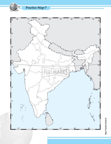 Active Map Practice Book Class 8 (Geography & History) - Full Marks Pvt ...