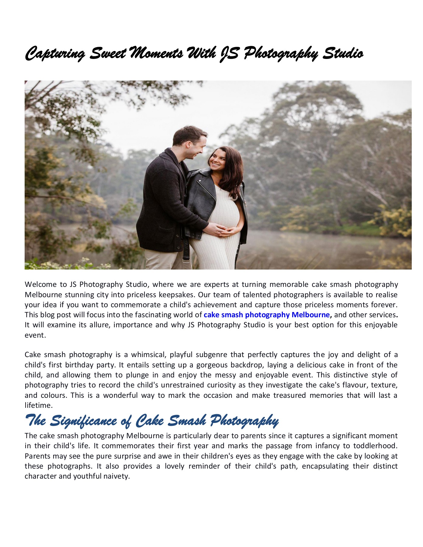 Capturing Sweet Moments With JS Photography Studio - JS Photography ...